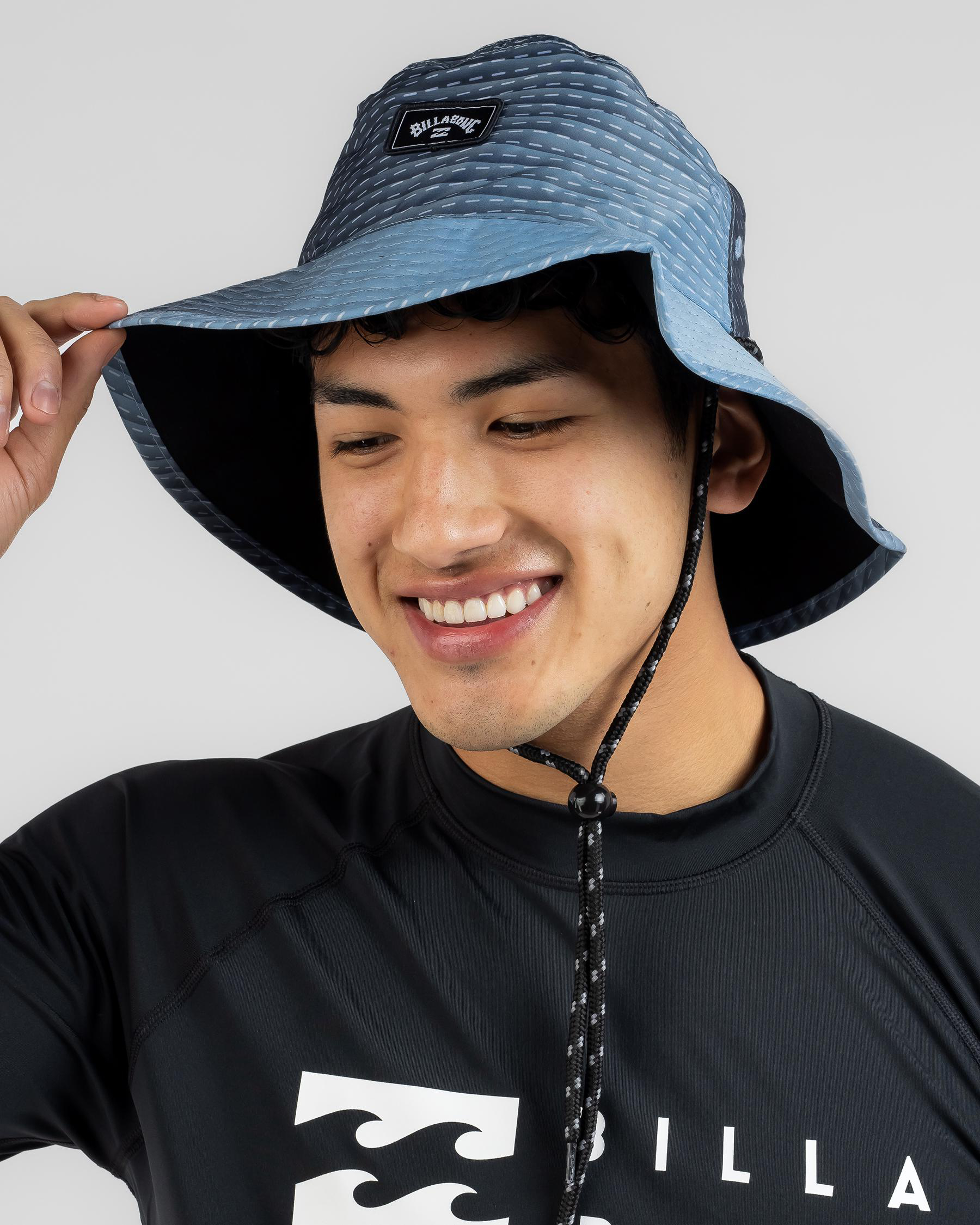 Shop Billabong Division Reversible Bucket Hat In Coastal - Fast ...