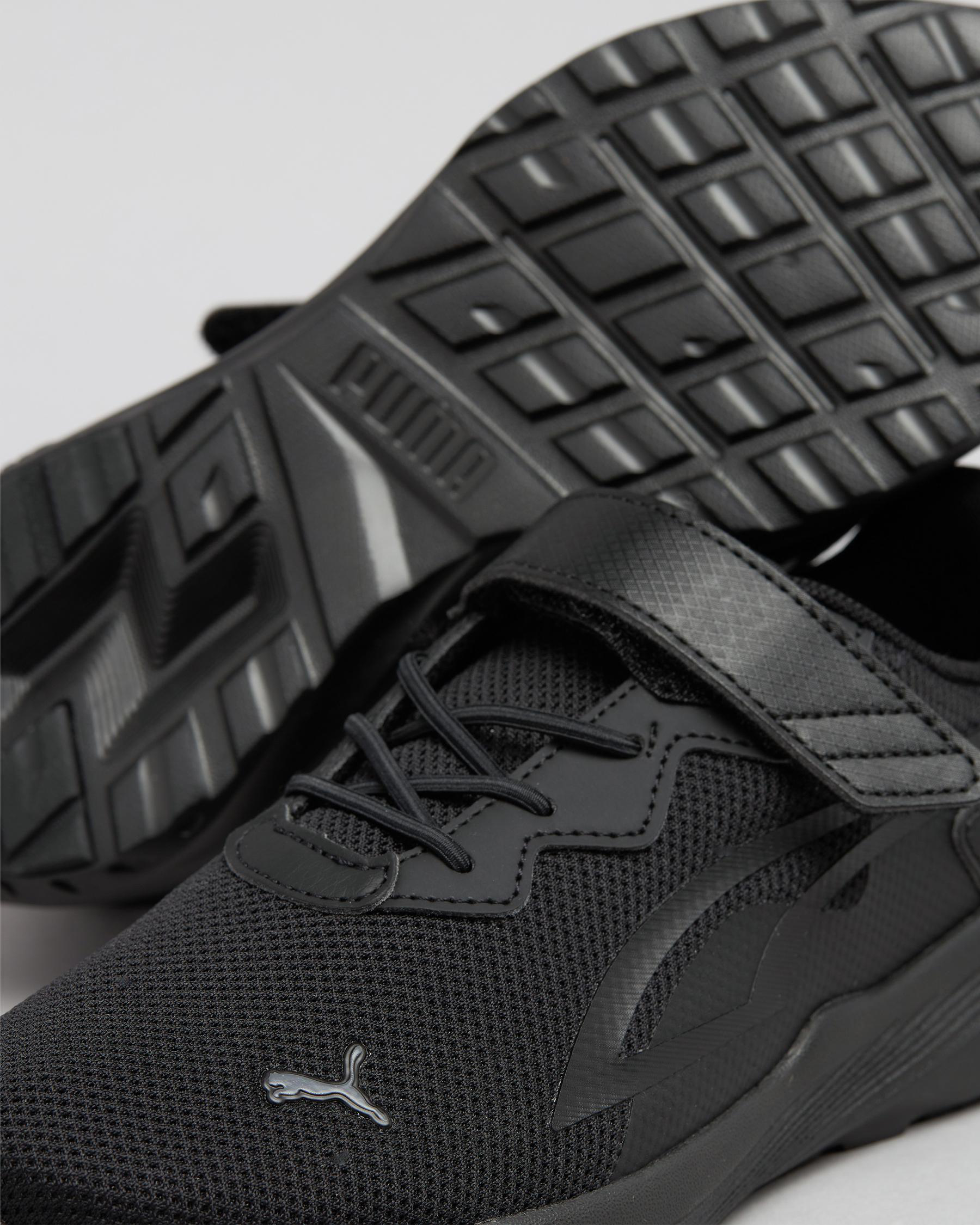 Shop Puma Junior Boys' All-Day Active Shoes In Puma Black-puma Black ...