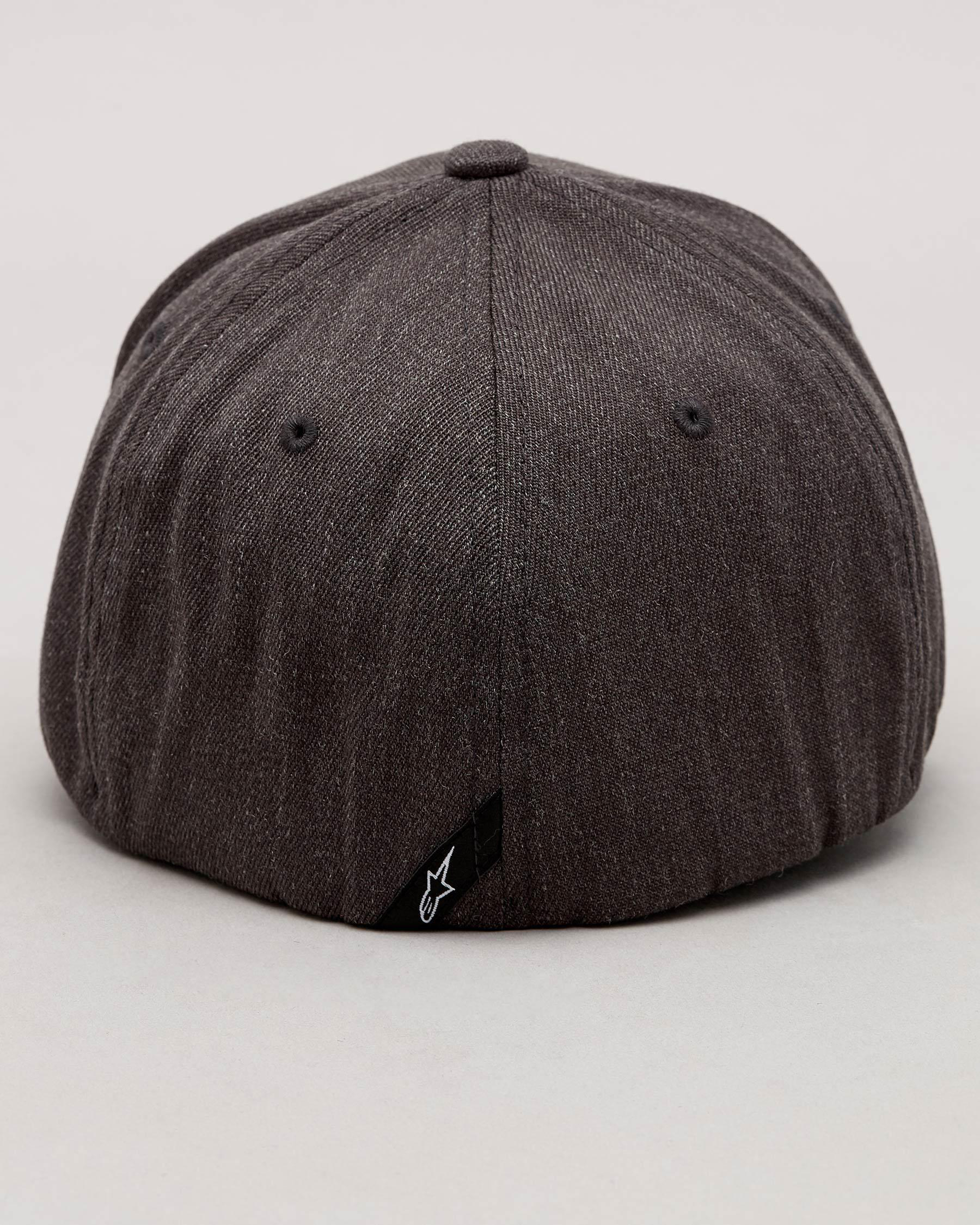 Shop Alpinestars Ageless Curve Cap In Charcoal Heather/hi Vis Yellow ...