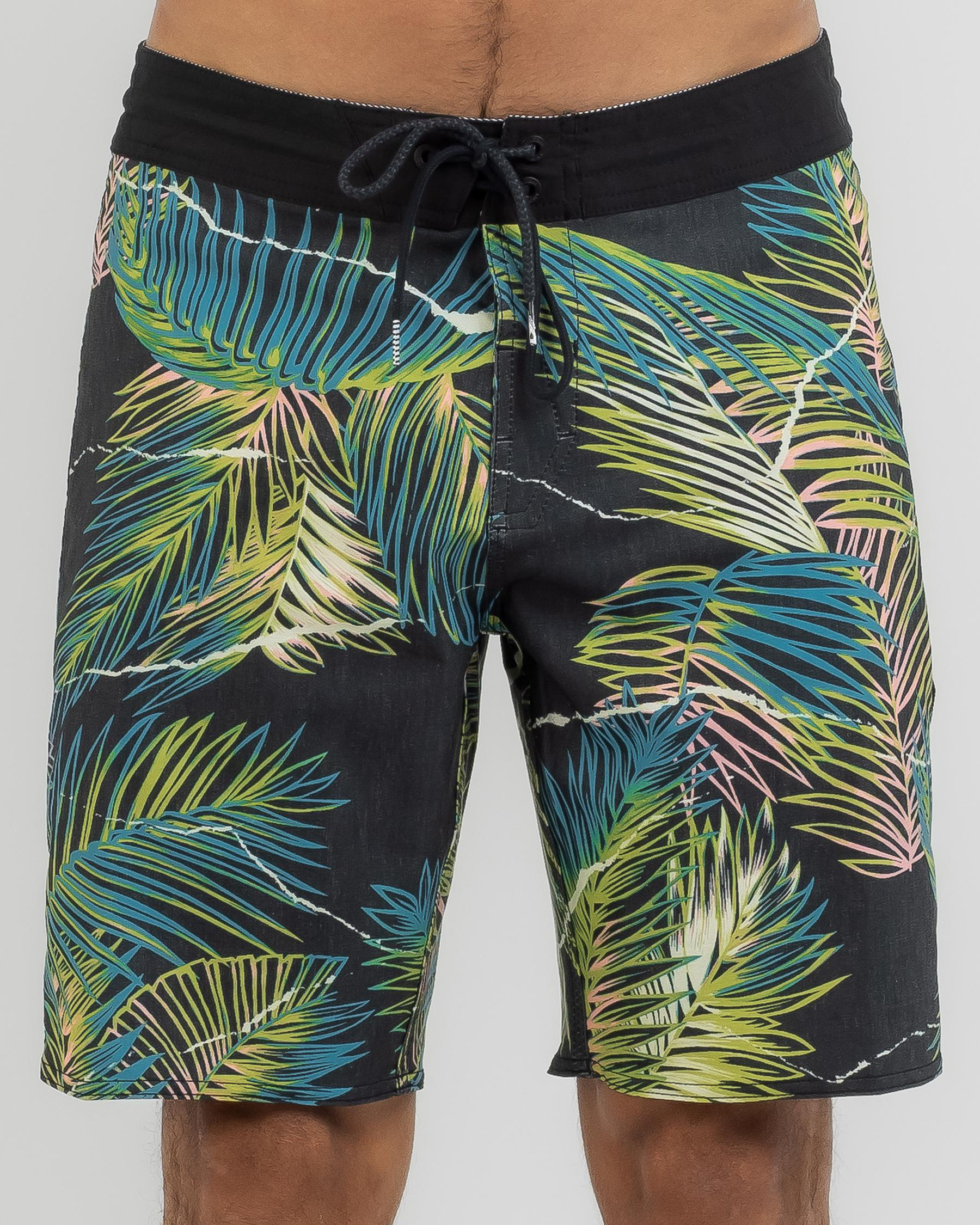 Volcom Stoney Home Grown Board Shorts In Black - Fast Shipping & Easy ...