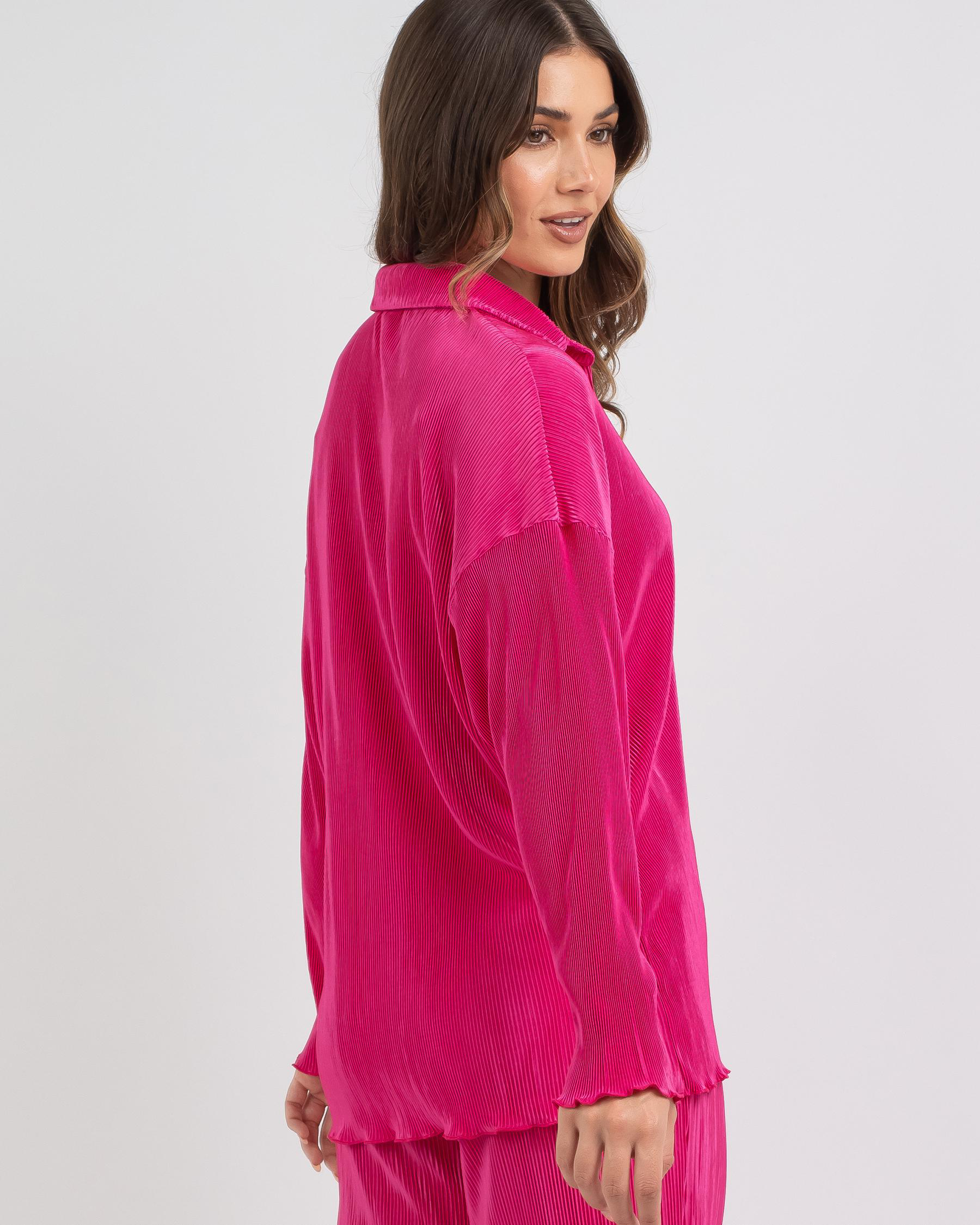 Shop 8 Birdies Elise Shirt In Pink - Fast Shipping & Easy Returns ...