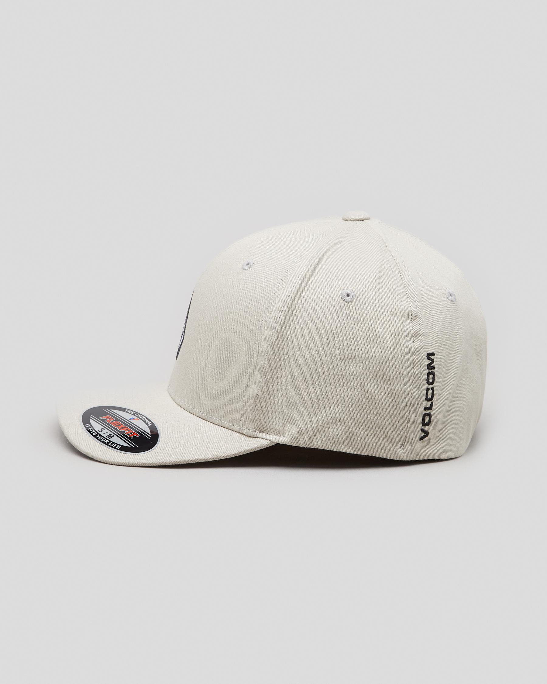 Shop Volcom Full Stone Xfit Cap In Stone - Fast Shipping & Easy Returns ...
