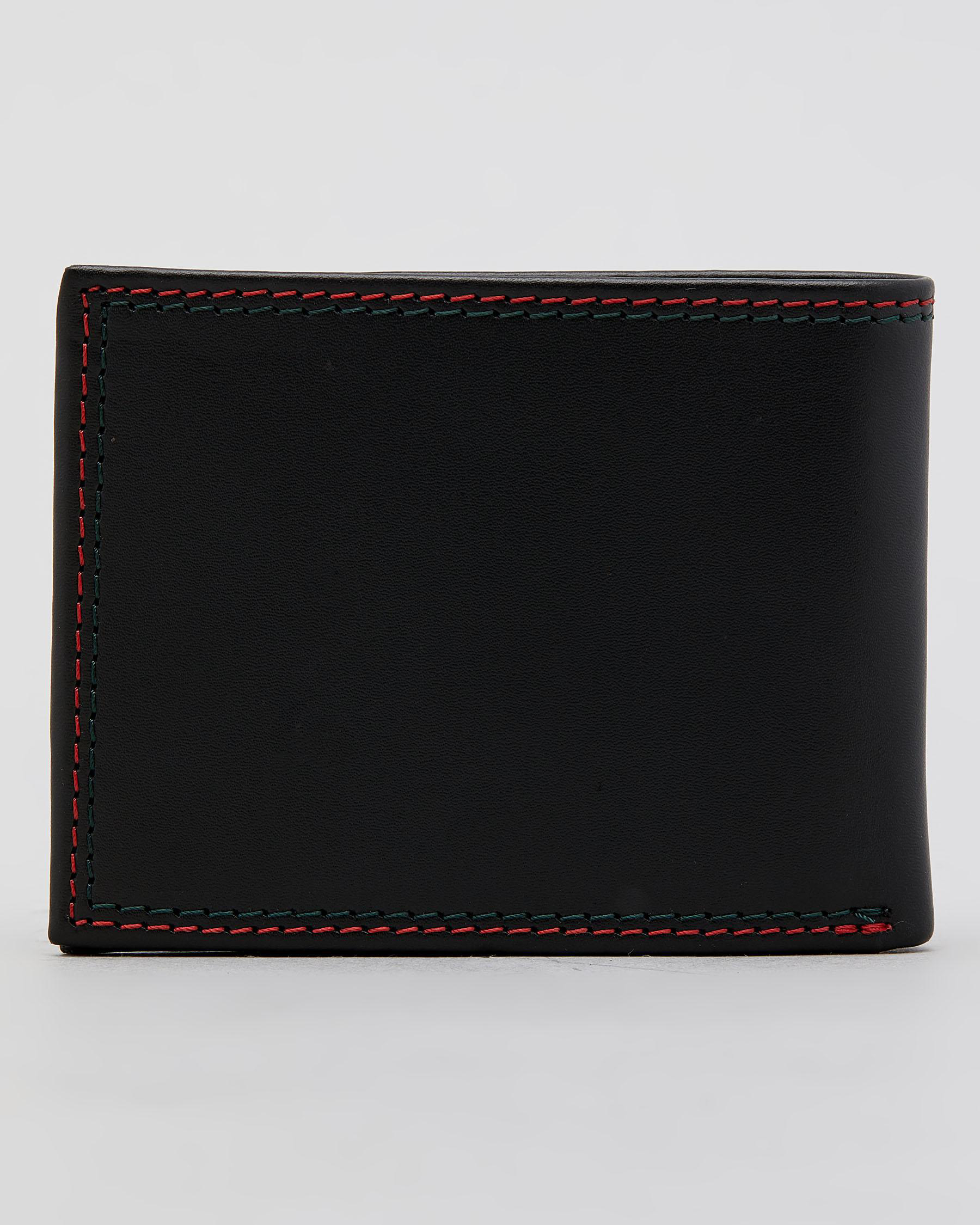 Shop Quiksilver Mini Macbro Wallet In Black - Fast Shipping & Easy ...