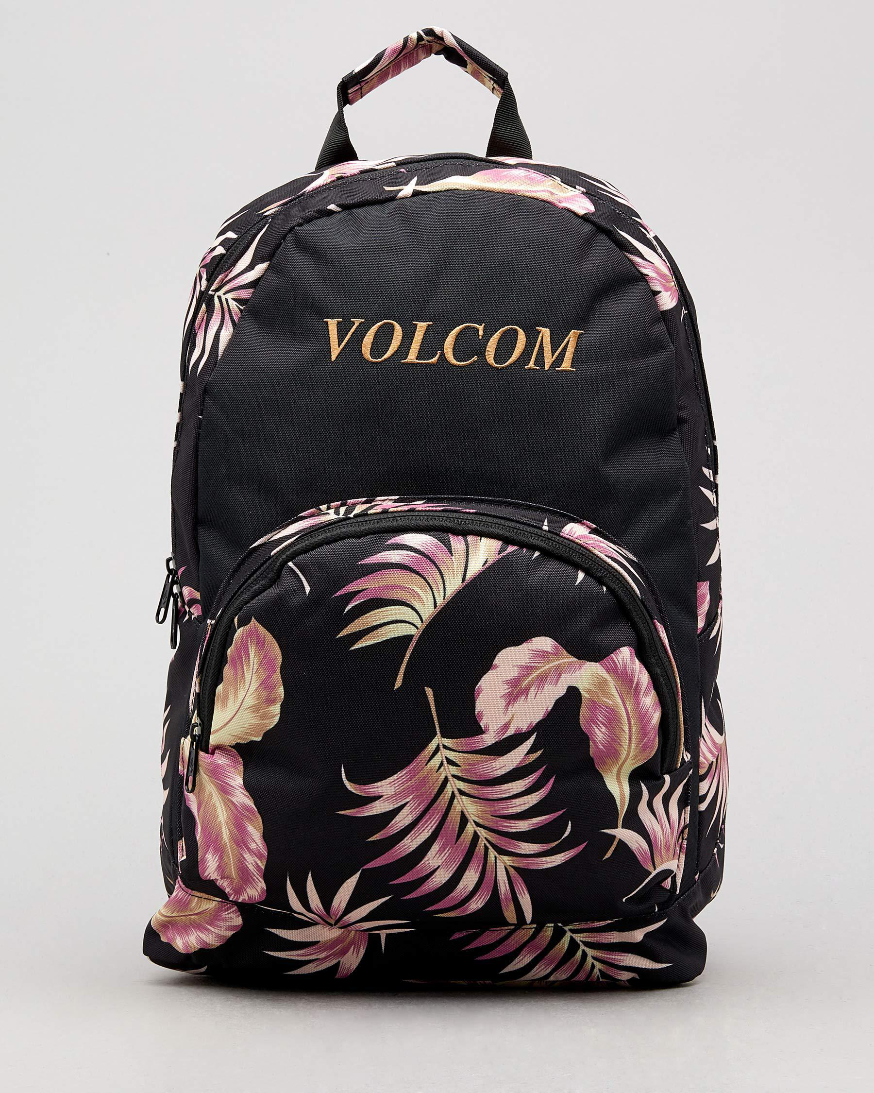 Volcom Patch Attack Retreat Backpack In Camel - Fast Shipping & Easy ...