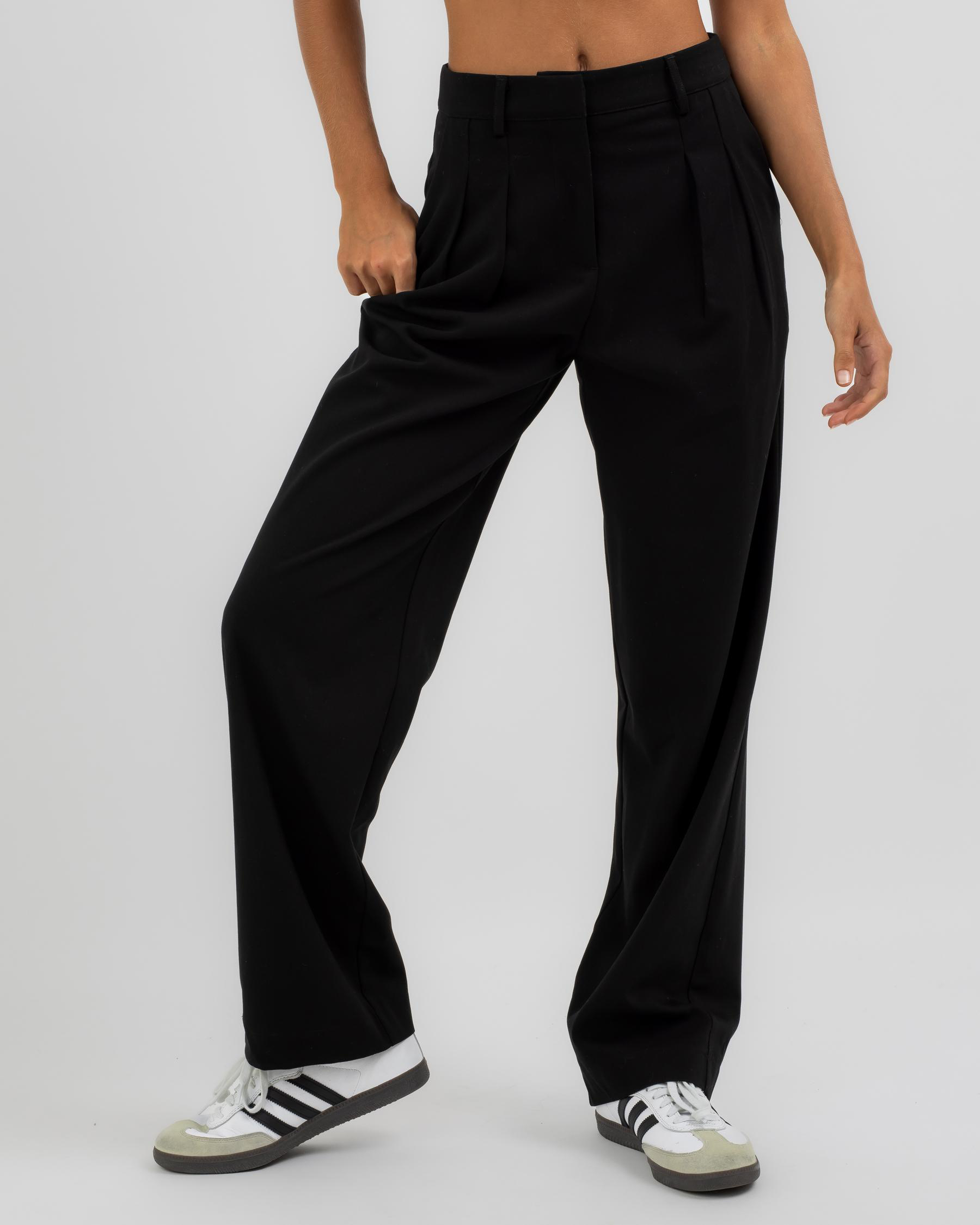 Shop Thanne Vera Pants In Black - Fast Shipping & Easy Returns - City ...