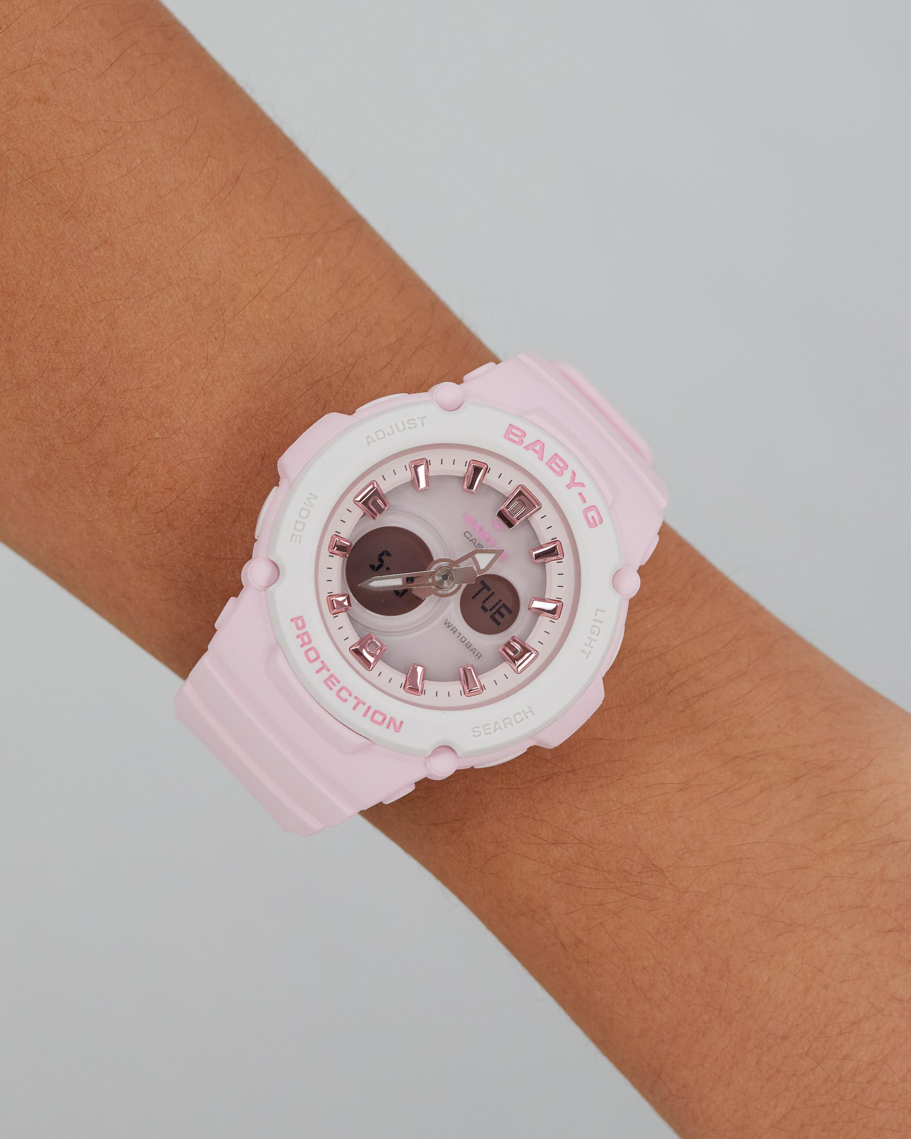 Shop Baby-G Duo Switch Watch In Pink - Fast Shipping & Easy Returns ...