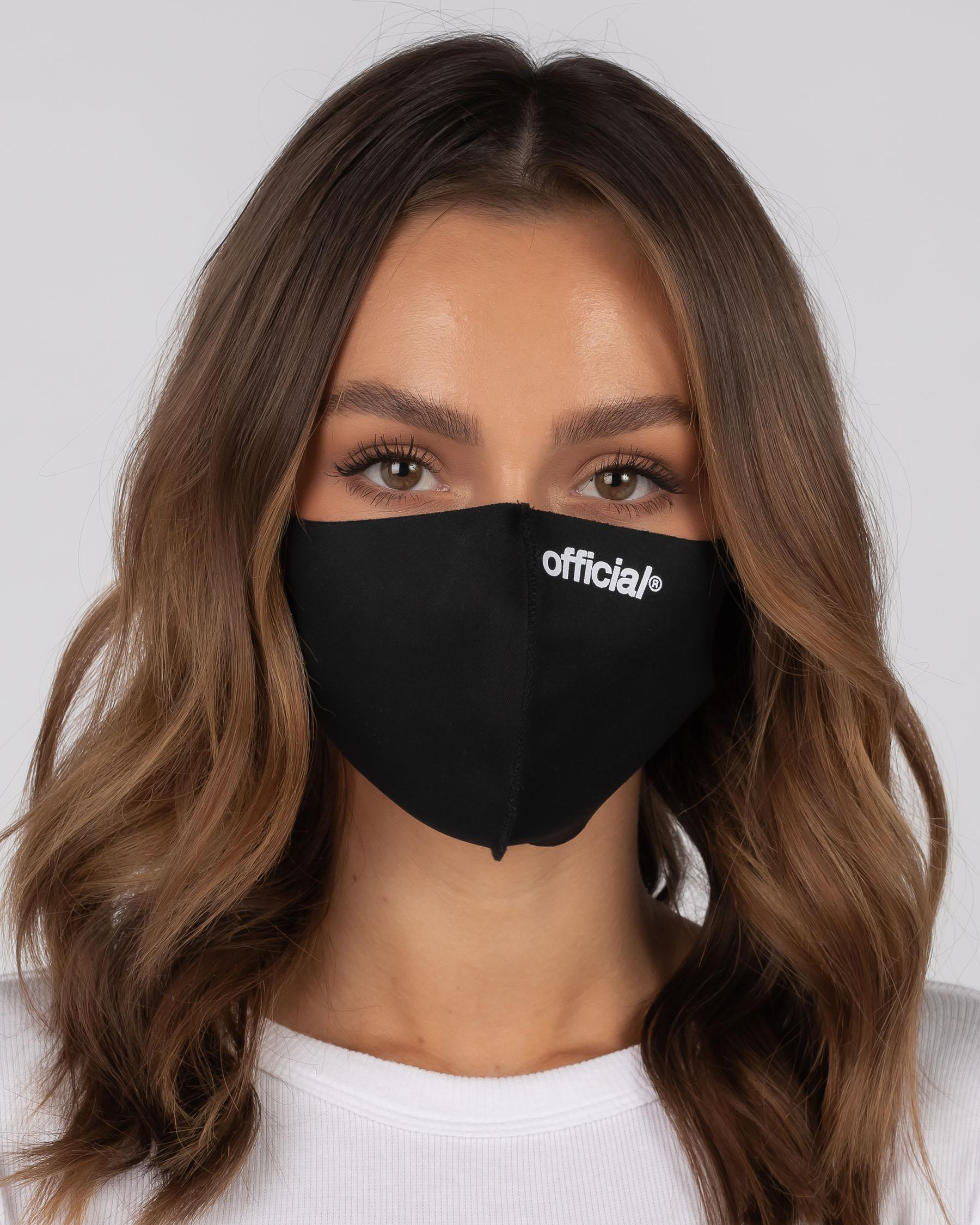 Shop Official Nano-Poly Facemask In Black - Fast Shipping & Easy ...