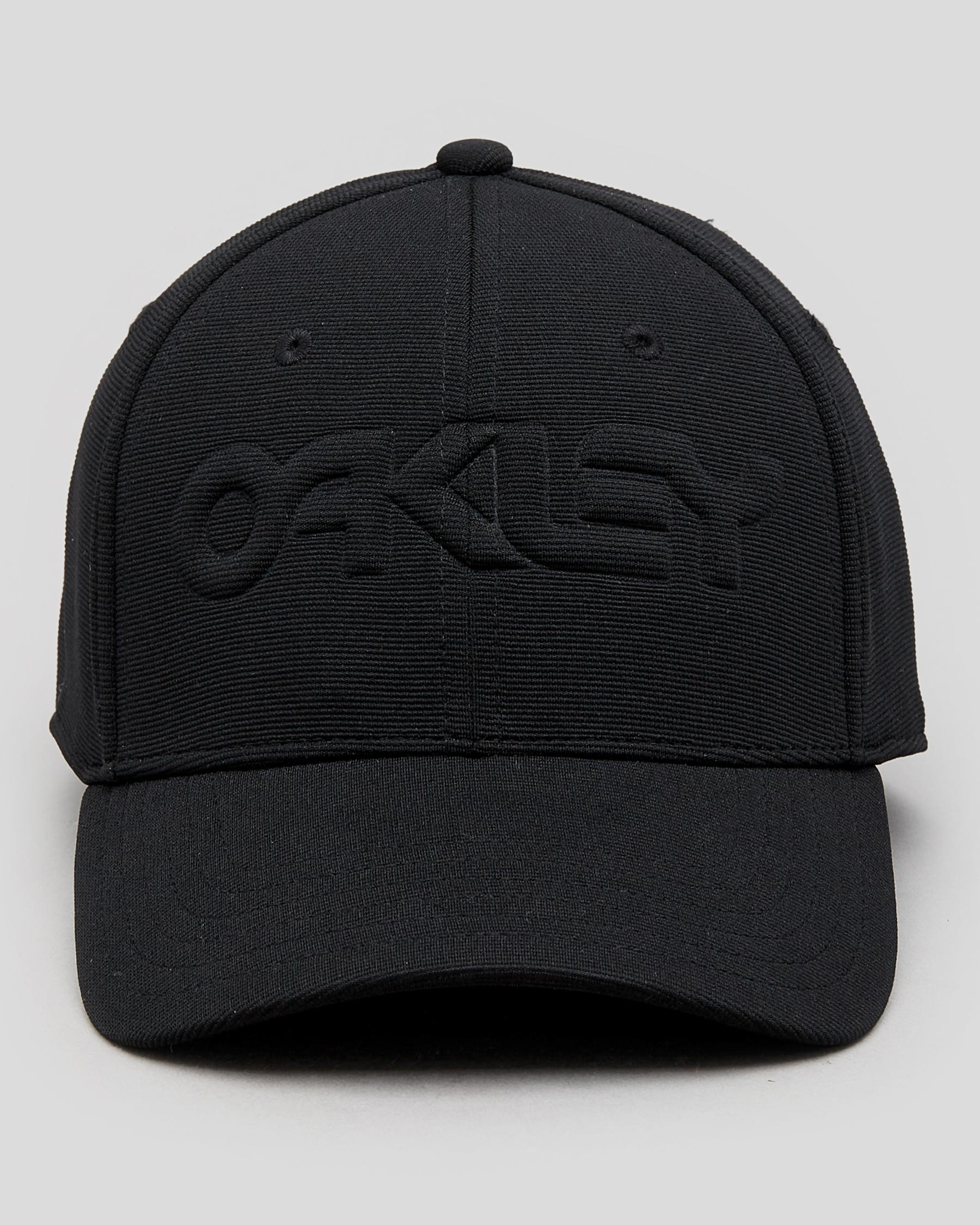 Oakley Embossed Cap In Blackout - FREE* Shipping & Easy Returns - City ...