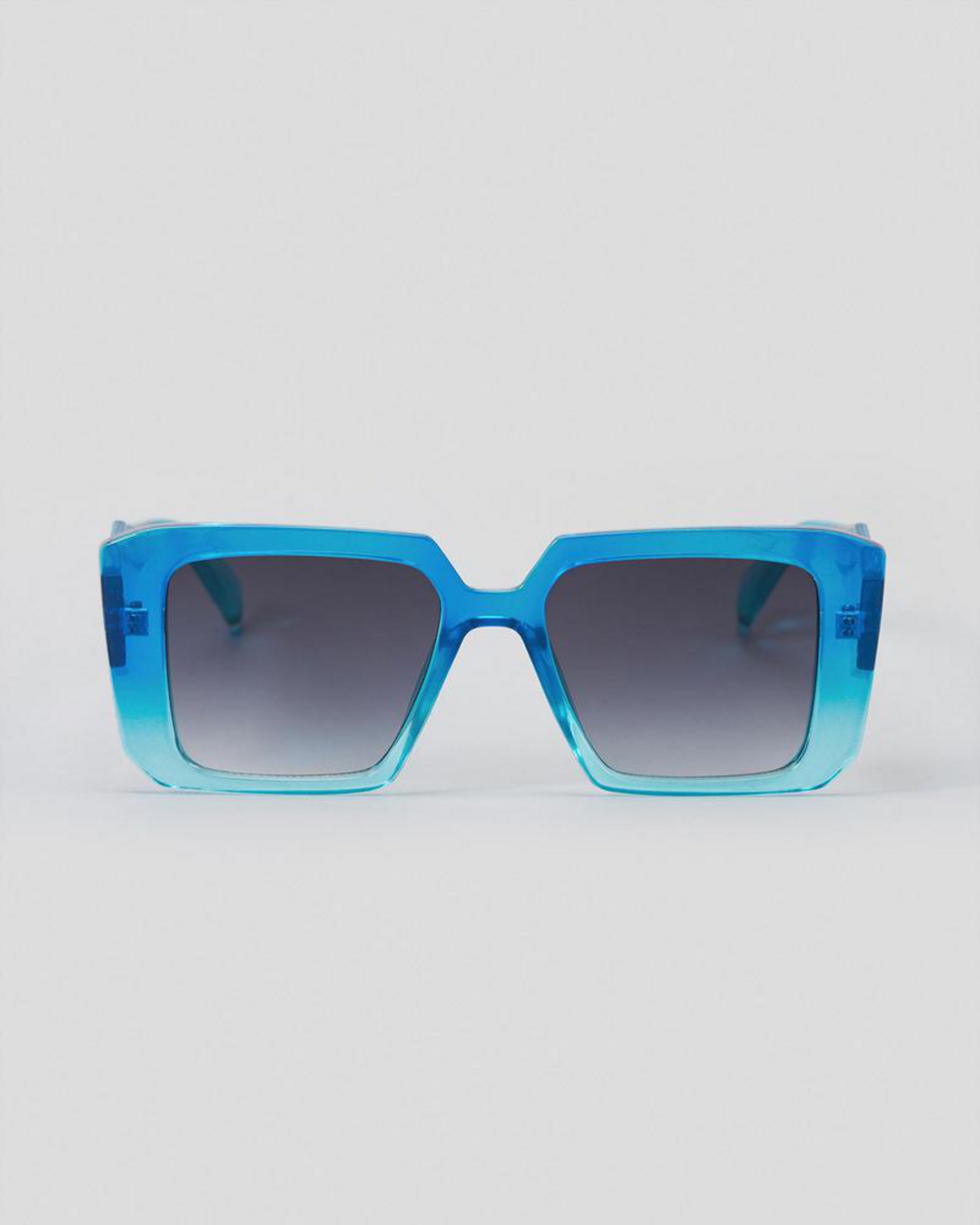 Shop Indie Eyewear Sydney Sunglasses In Gd Blue/smoke - Fast Shipping ...