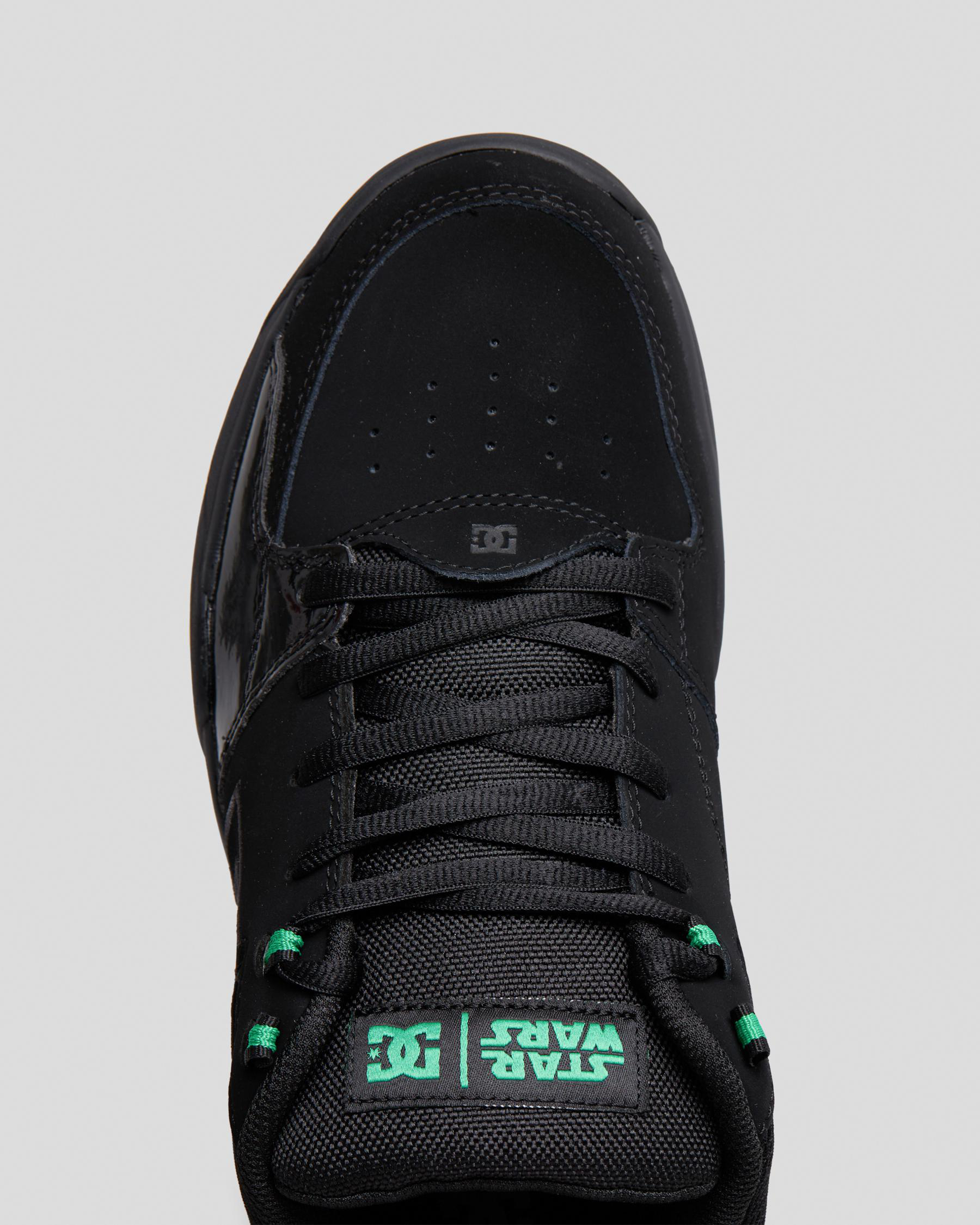 Shop DC Shoes SW Versatile Shoes In Black/green - Fast Shipping & Easy ...