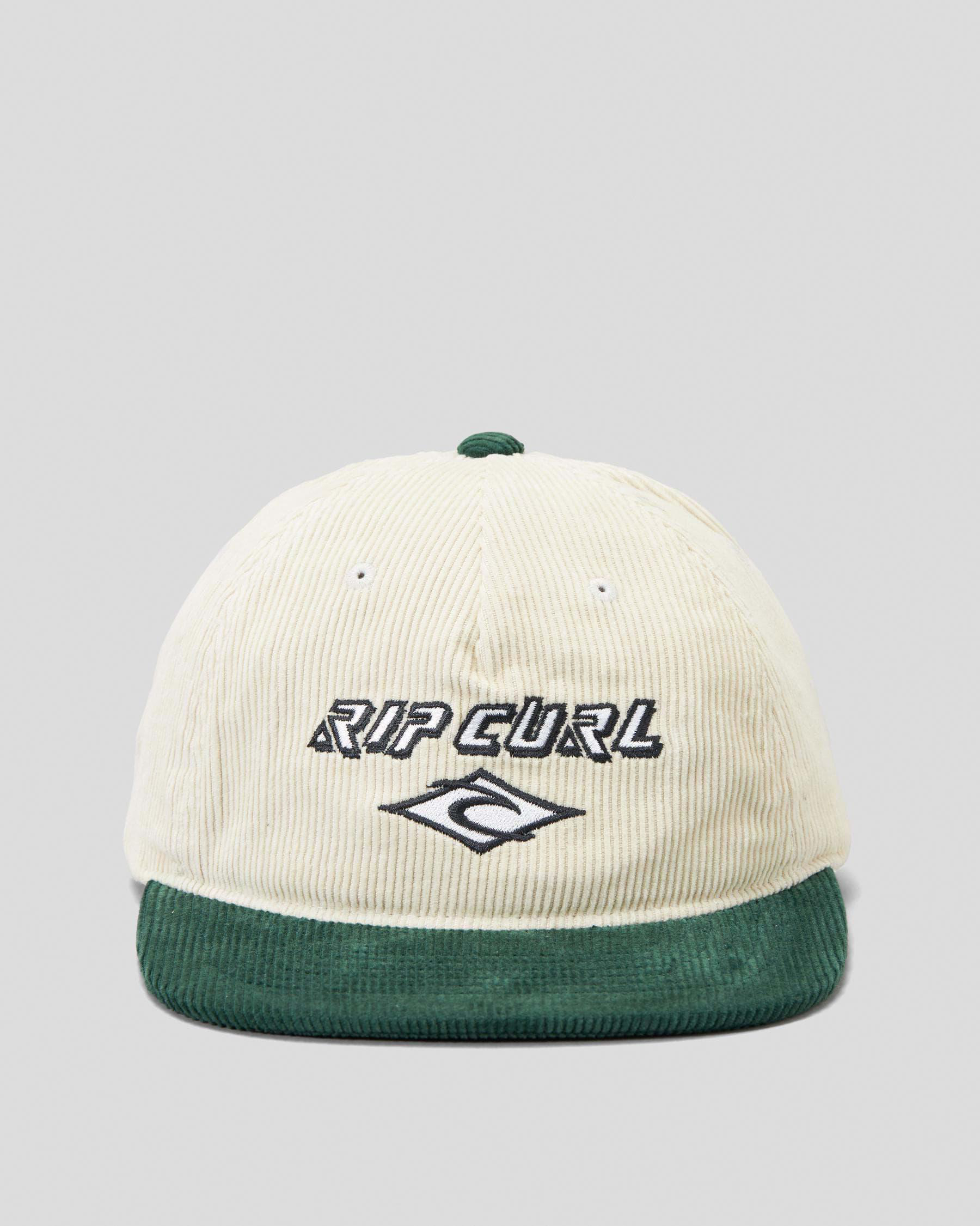 Rip Curl Diamond Adjust Cap In Bone/green - FREE* Shipping & Easy ...