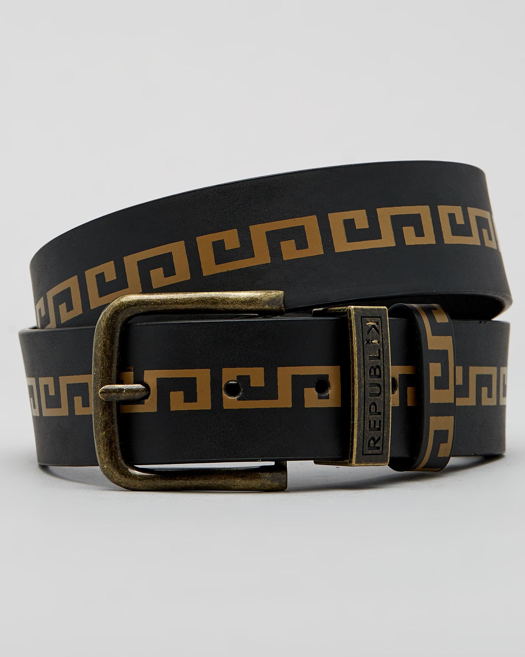 Shop REPUBLIK Rebus Belt In Black - Fast Shipping & Easy Returns - City ...