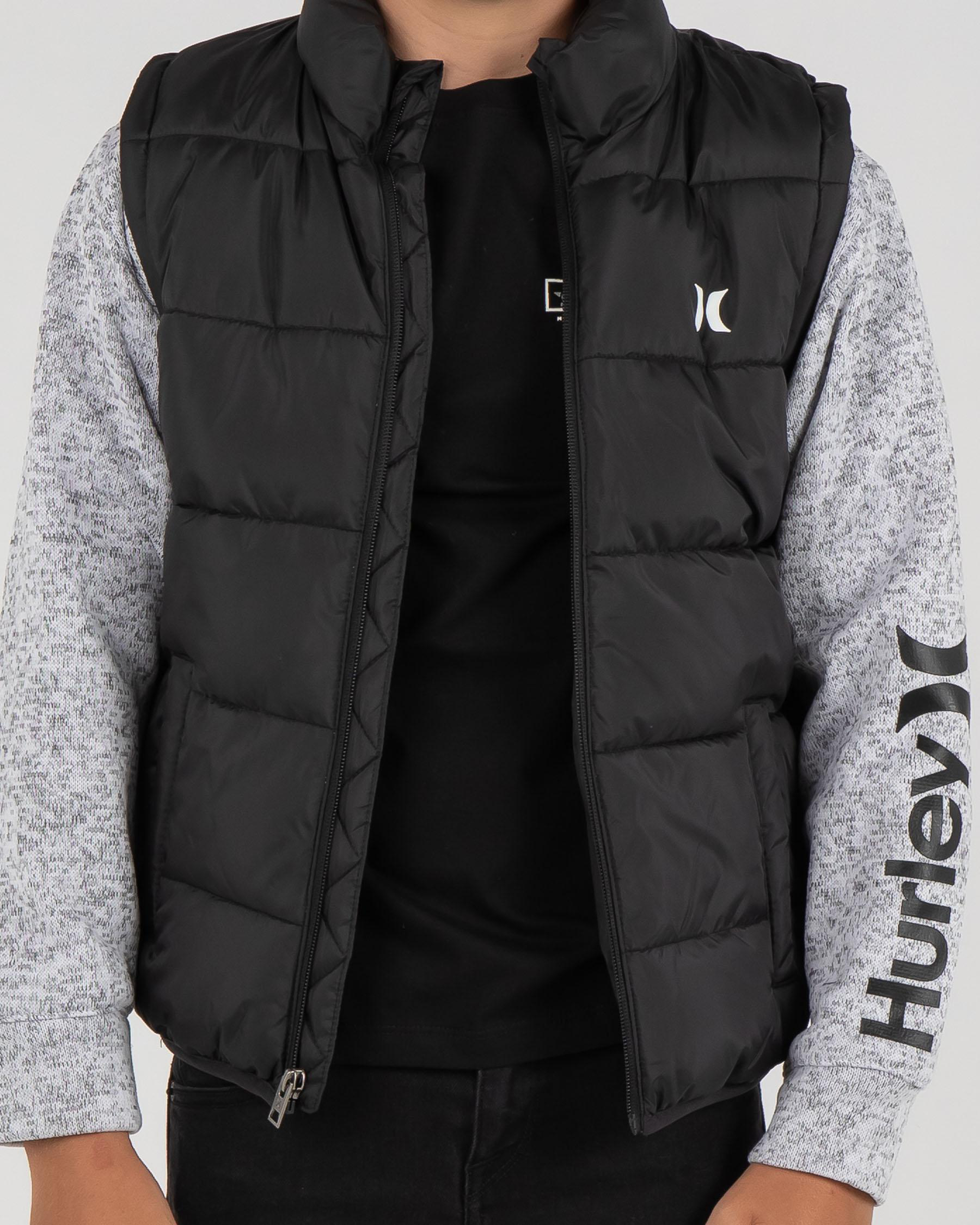 Shop Hurley Boys' 2 Fer Jacket In 023 - Fast Shipping & Easy Returns ...