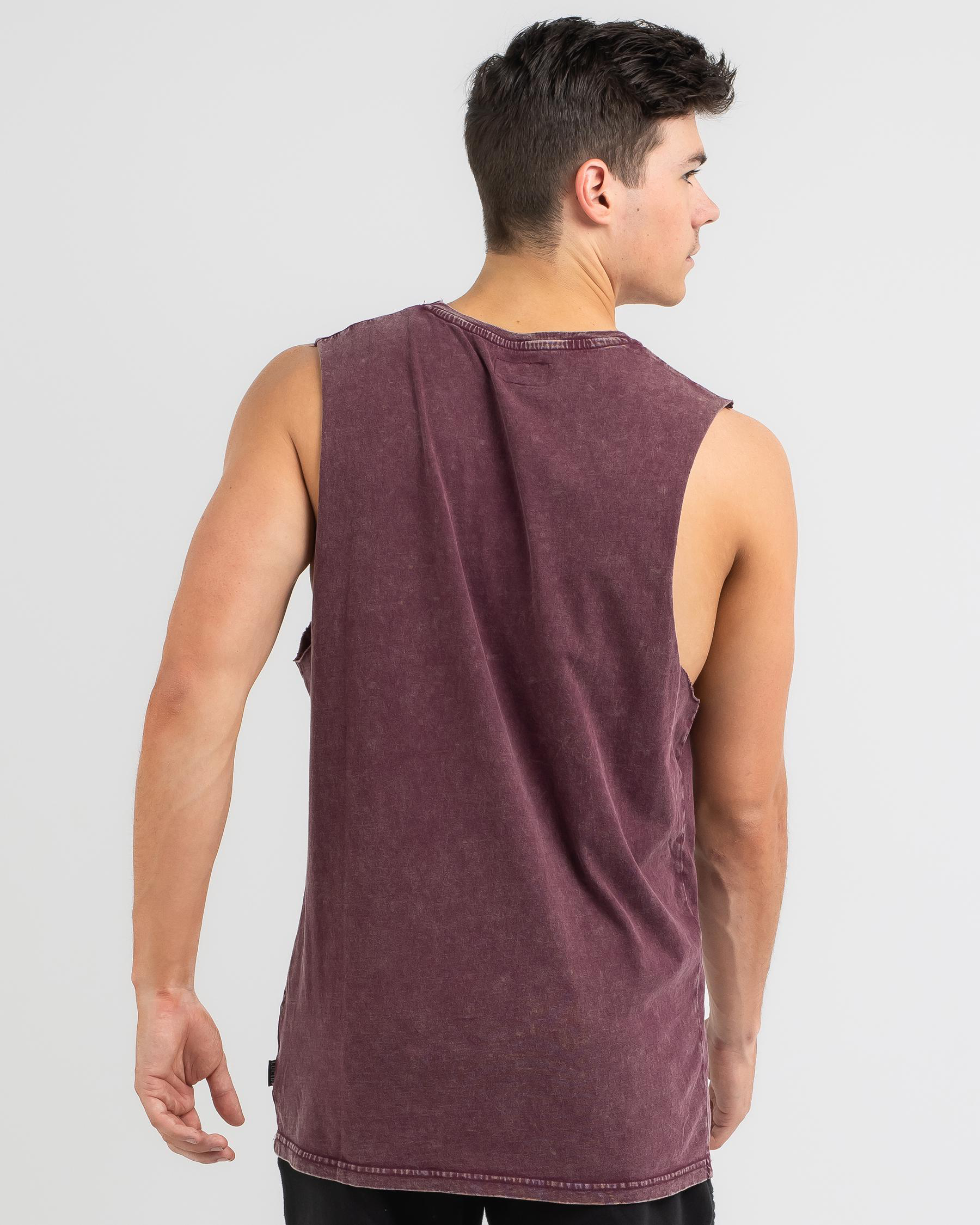 Shop Lucid Fused Muscle Tank In Port Acid - Fast Shipping & Easy ...