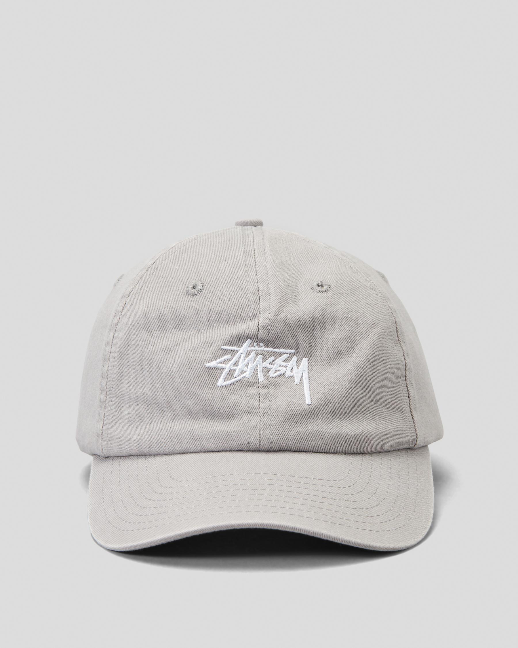 Shop Stussy Stock Low Pro Cap In Grey - Fast Shipping & Easy Returns ...