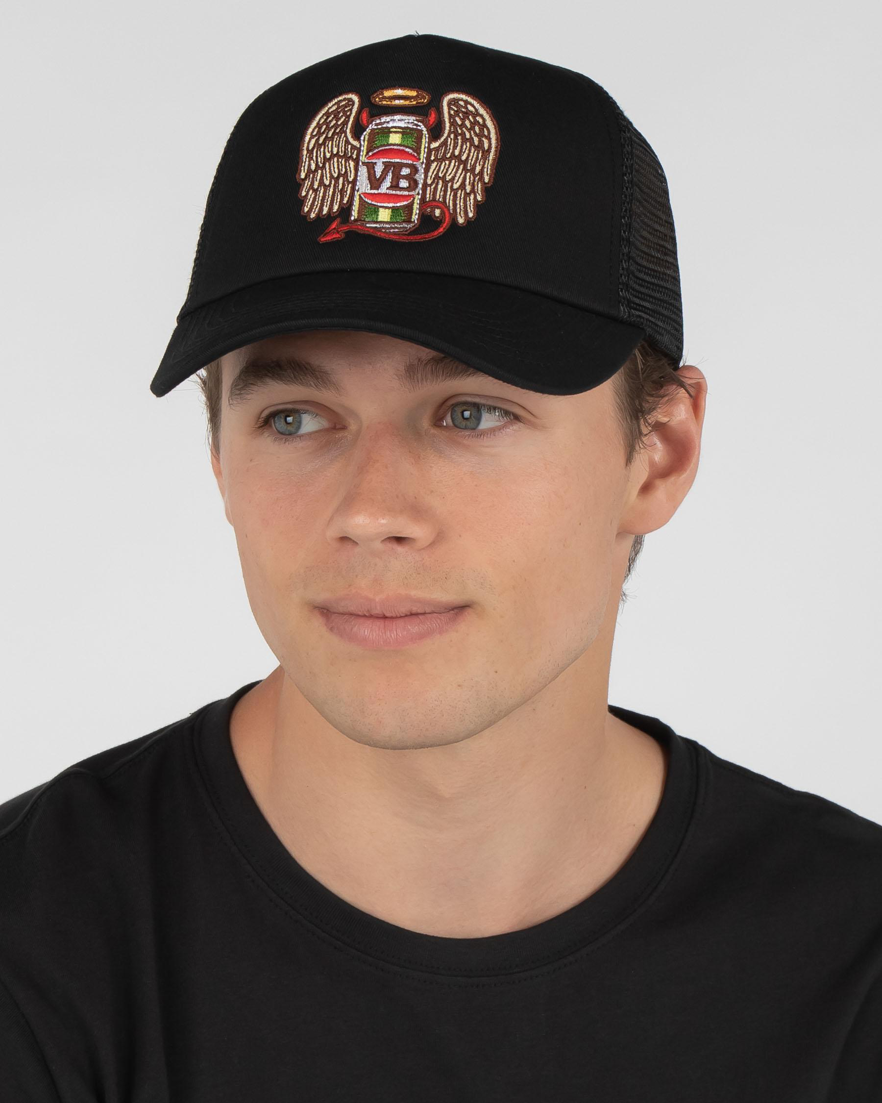 Shop Victor Bravo's Vicky's Secret Trucker Cap In Black - Fast Shipping ...