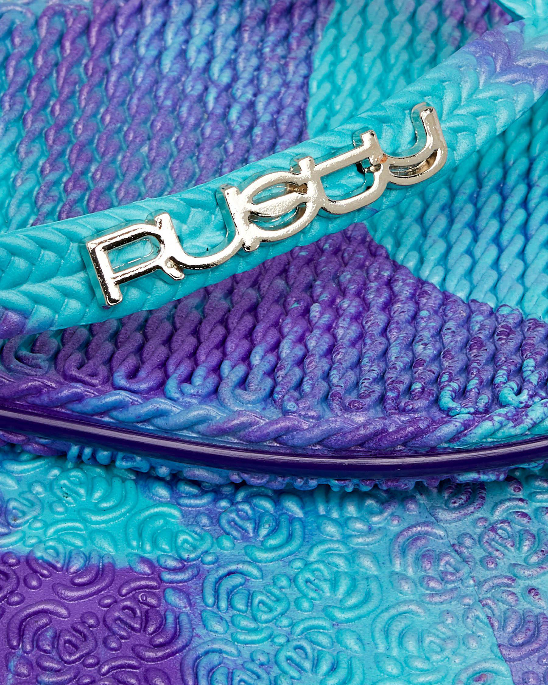 Rusty Splat Flippin' Thongs In Ultra Violet / Bermuda - Fast Shipping ...