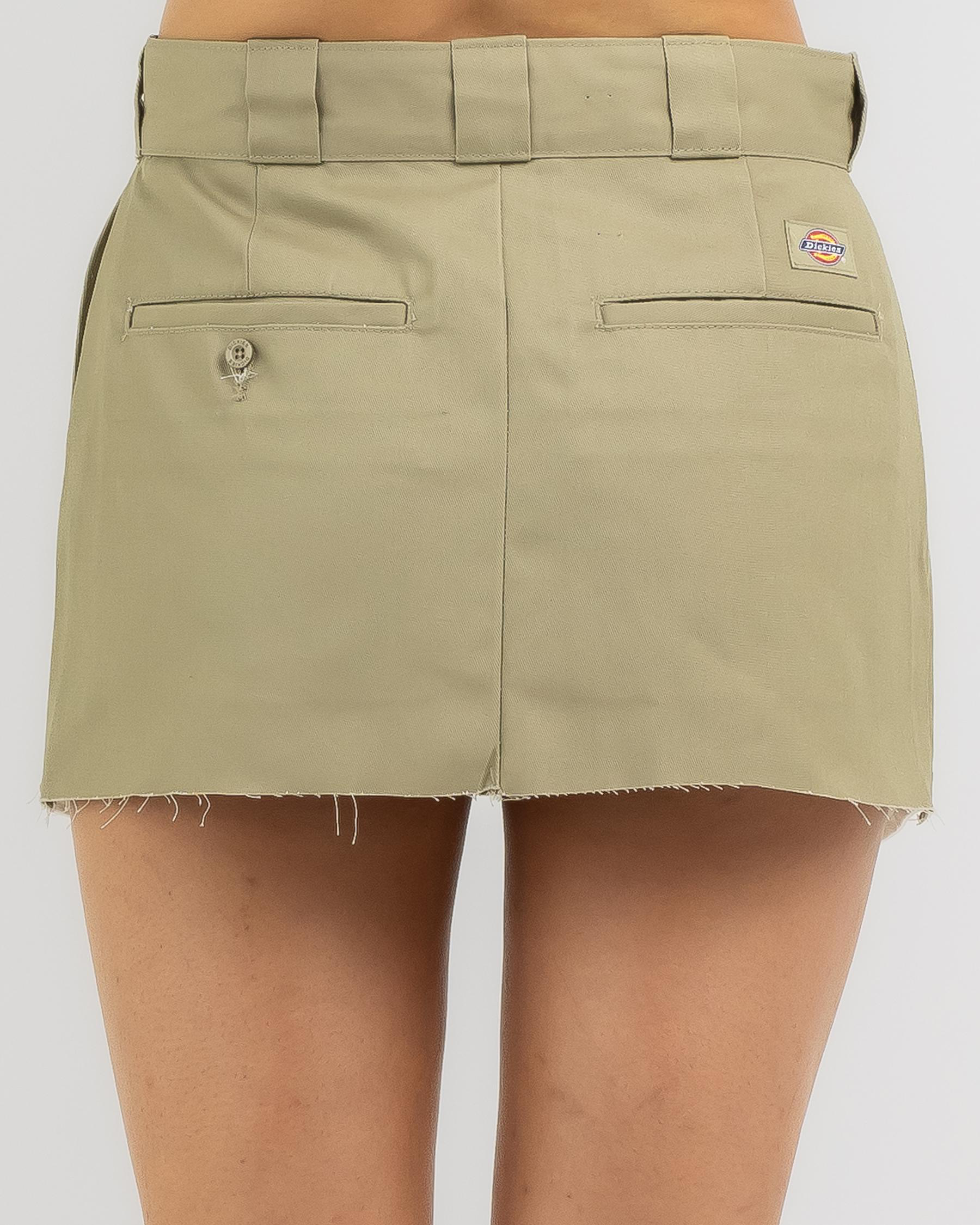 Dickies 874 Mini Skirt In Khaki - Fast Shipping & Easy Returns - City ...