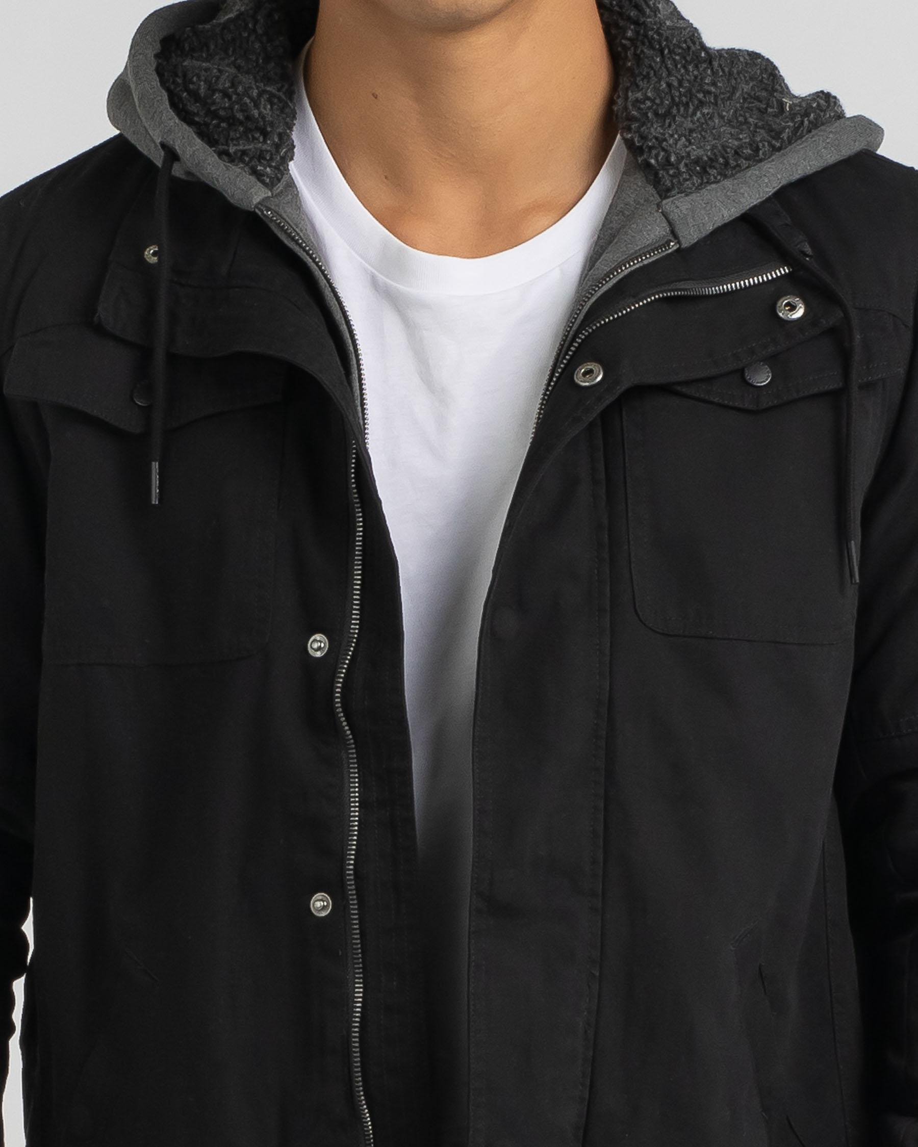 Shop Jacks Deep Jacket In Black - Fast Shipping & Easy Returns - City ...