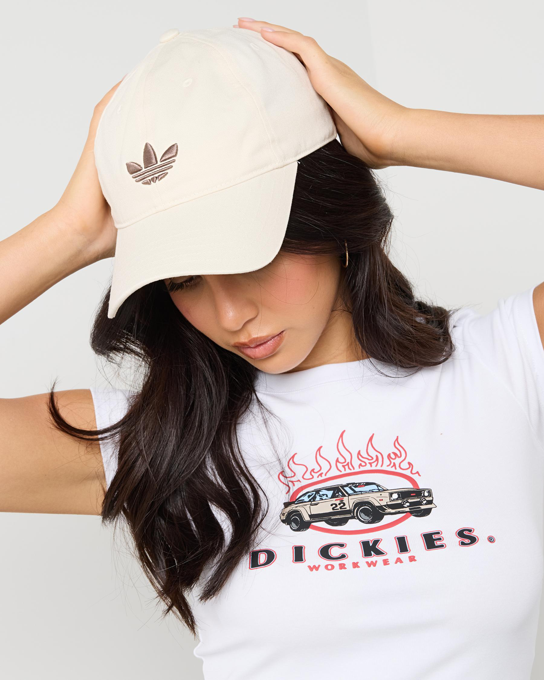 adidas Baseball Classic Trefoil Cap In Wonder White - FREE* Shipping ...