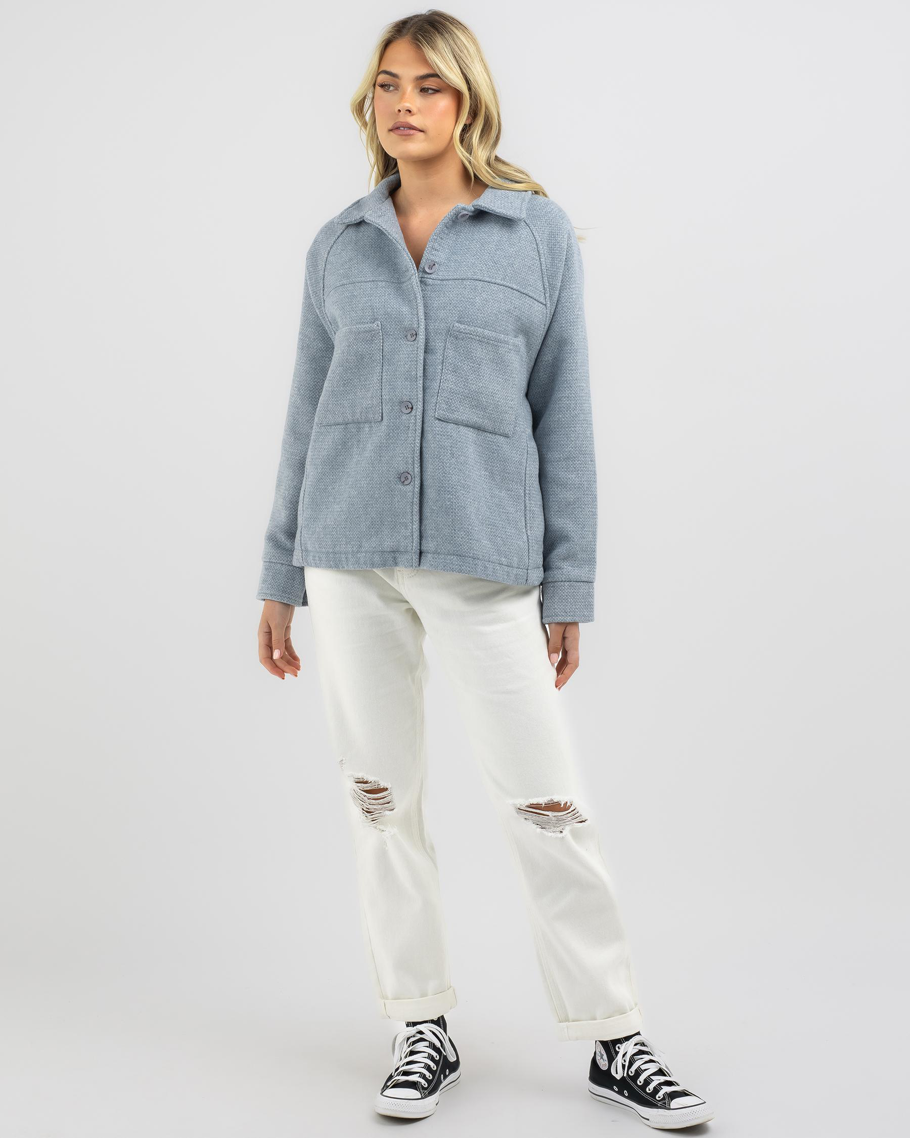 Rhythm Fairbanks Jacket In Blue Marle | City Beach Australia