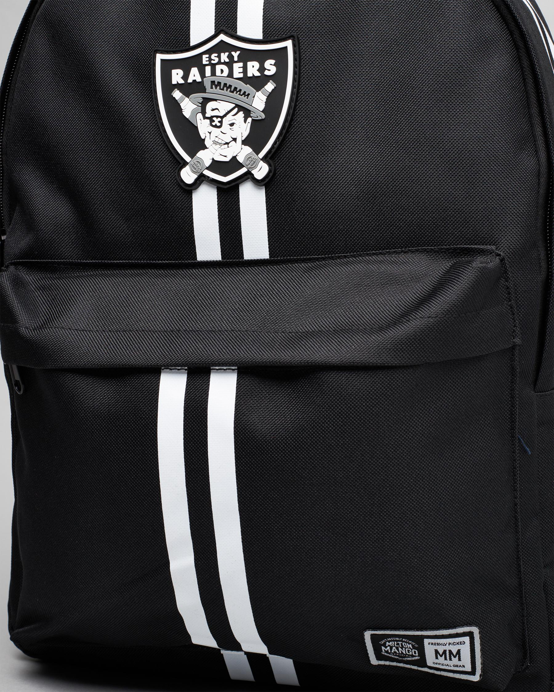 Shop Milton Mango Esky Raiders Backpack In Black - Fast Shipping & Easy ...