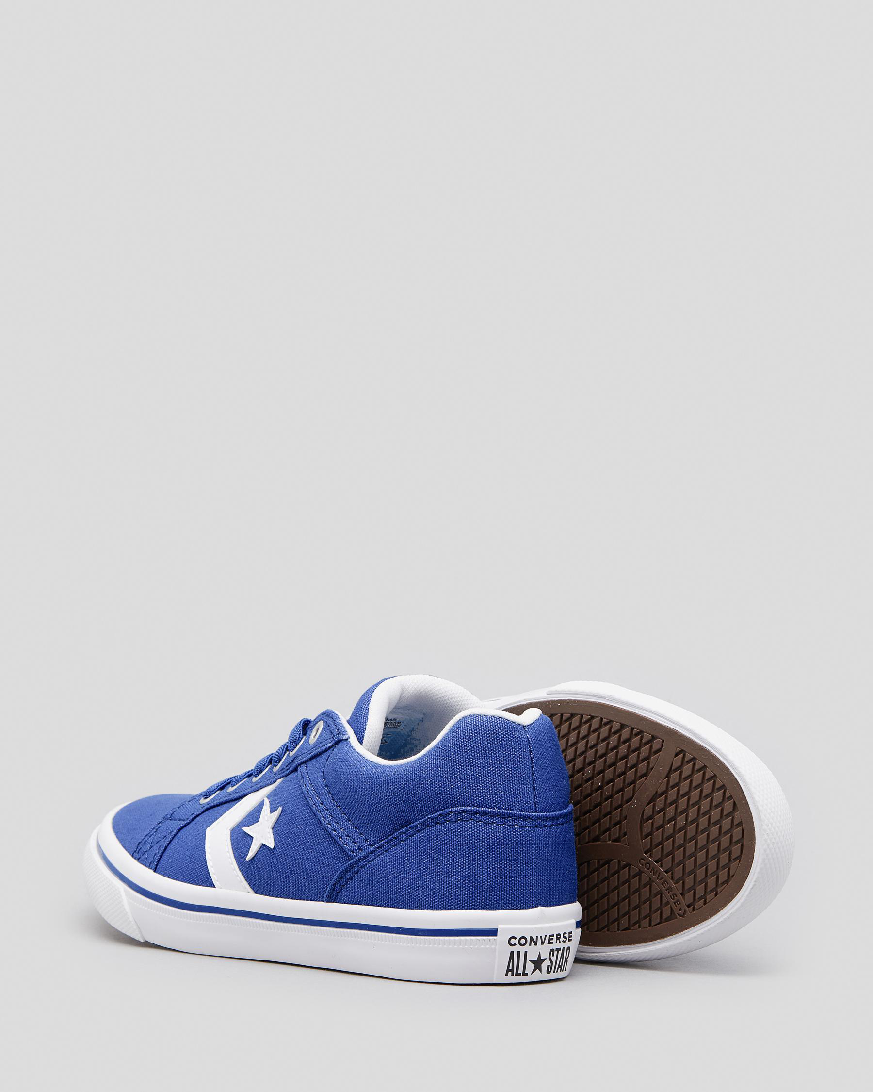 Shop Converse Boys' El Distrito 2.0 Shoes In Washed Indigo/white/black ...