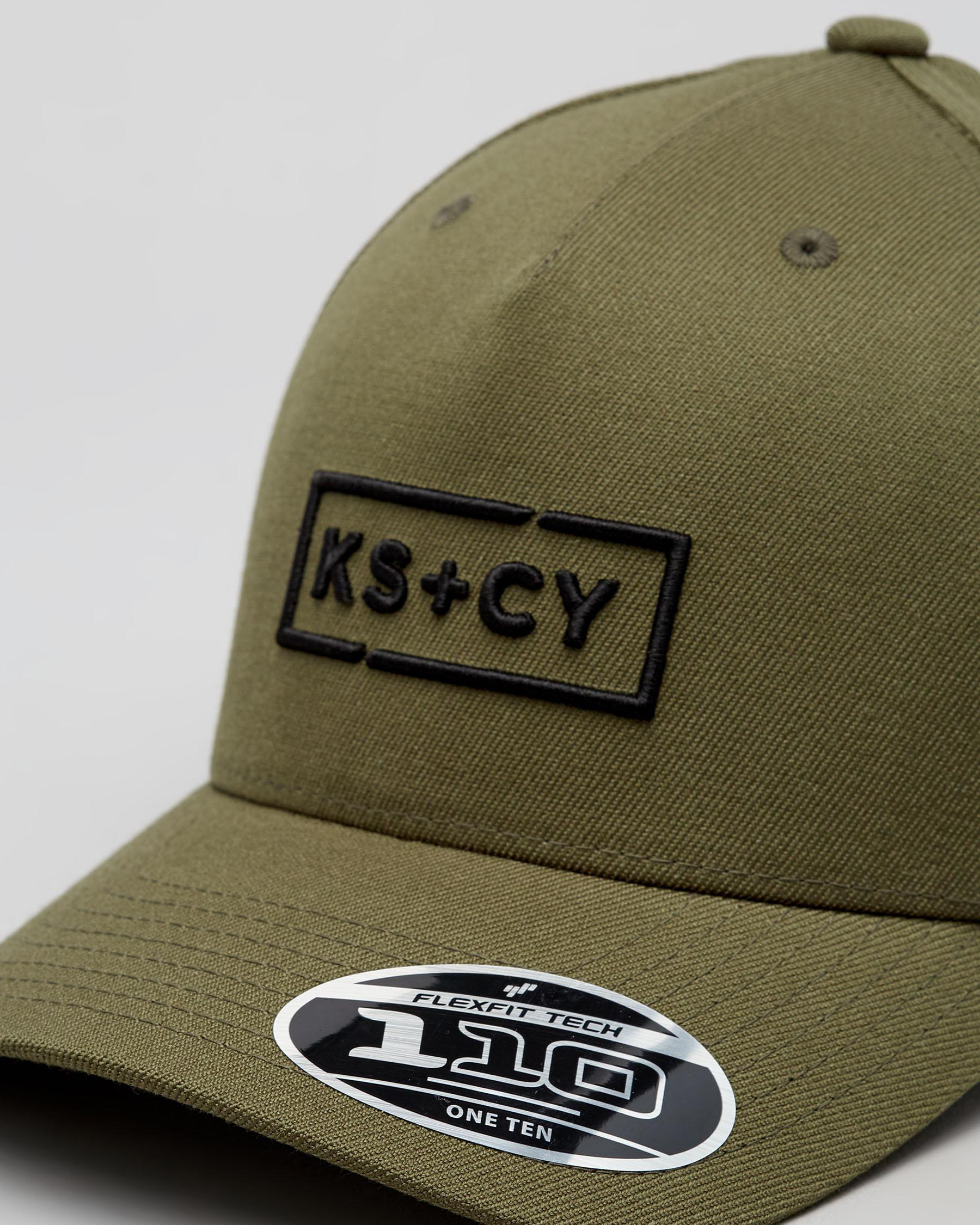 Shop Kiss Chacey Daylight Snapback Cap In Khaki - Fast Shipping & Easy ...