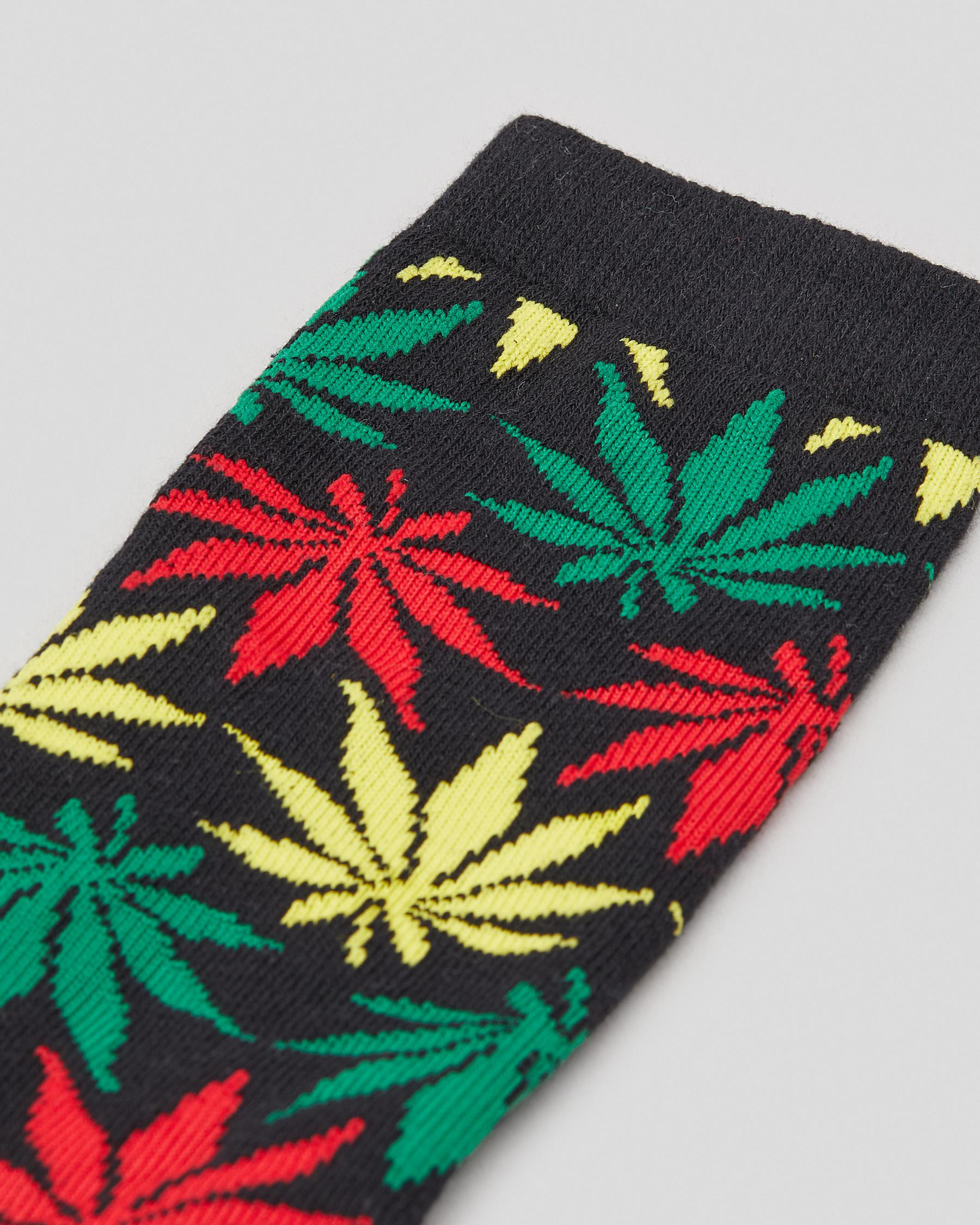Shop Sanction Rasta Socks In Rasta - Fast Shipping & Easy Returns ...