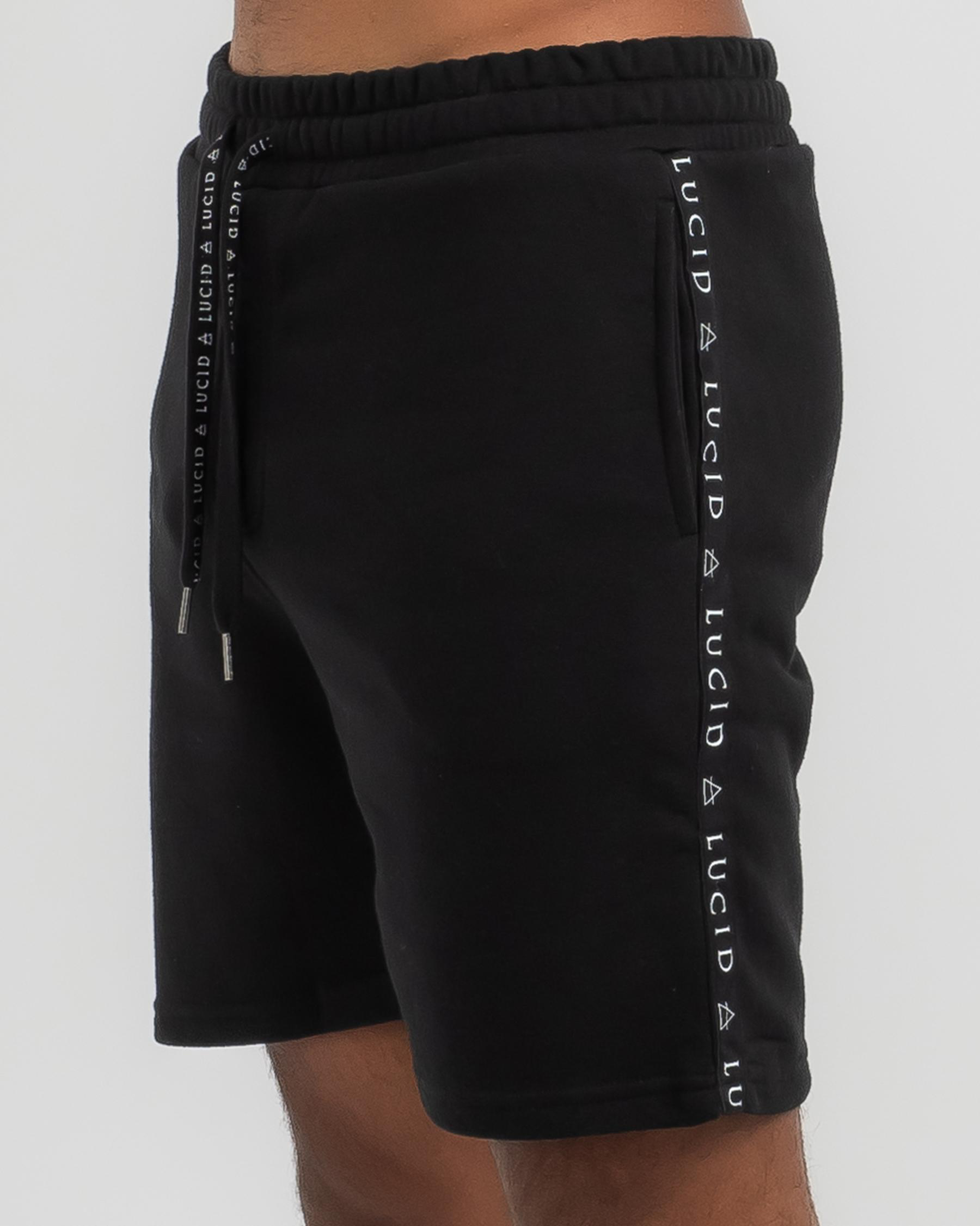 Shop Lucid Onset House Shorts In Black - Fast Shipping & Easy Returns ...