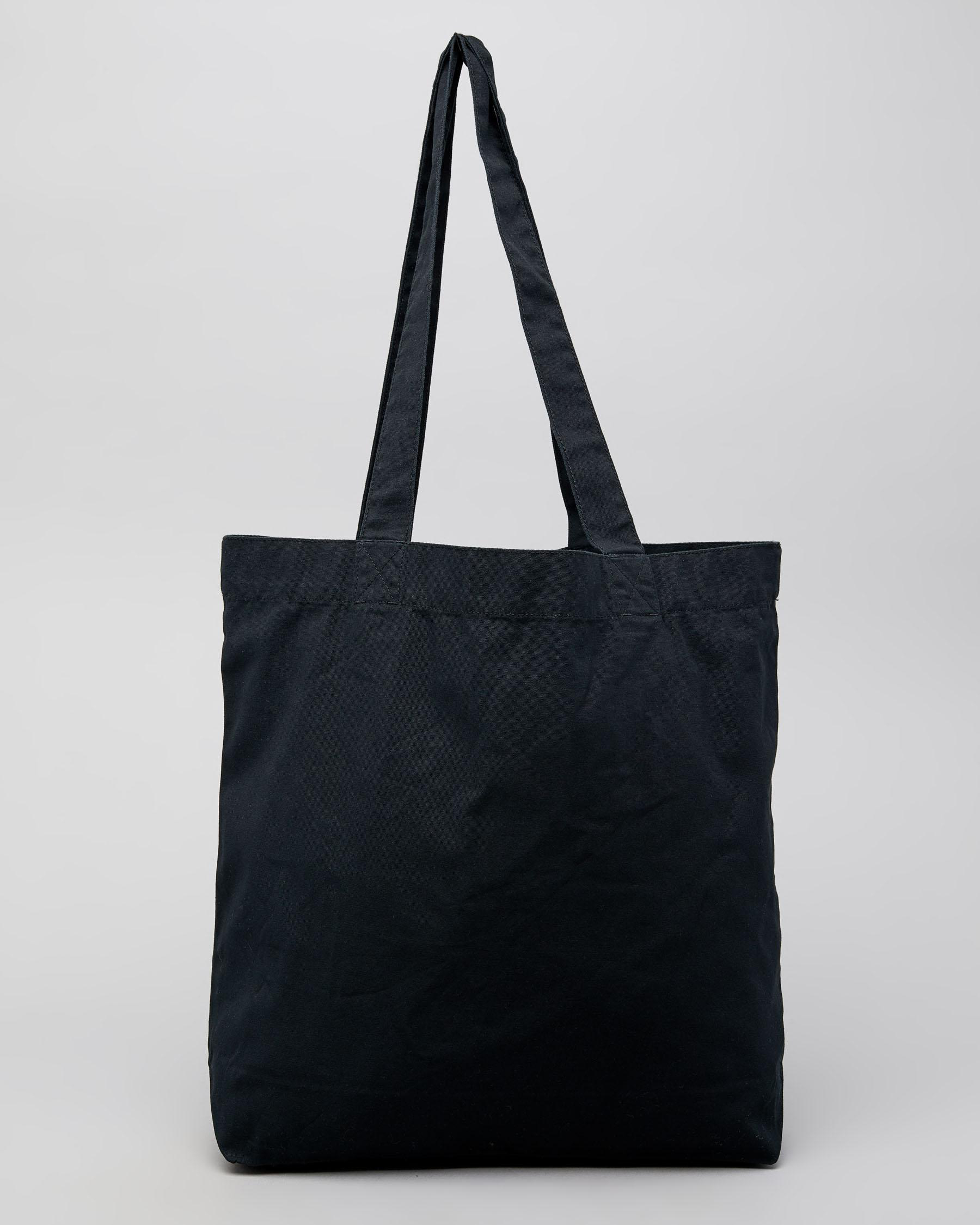 Shop Afends Perch Up Tote Bag In Stone Black - Fast Shipping & Easy ...