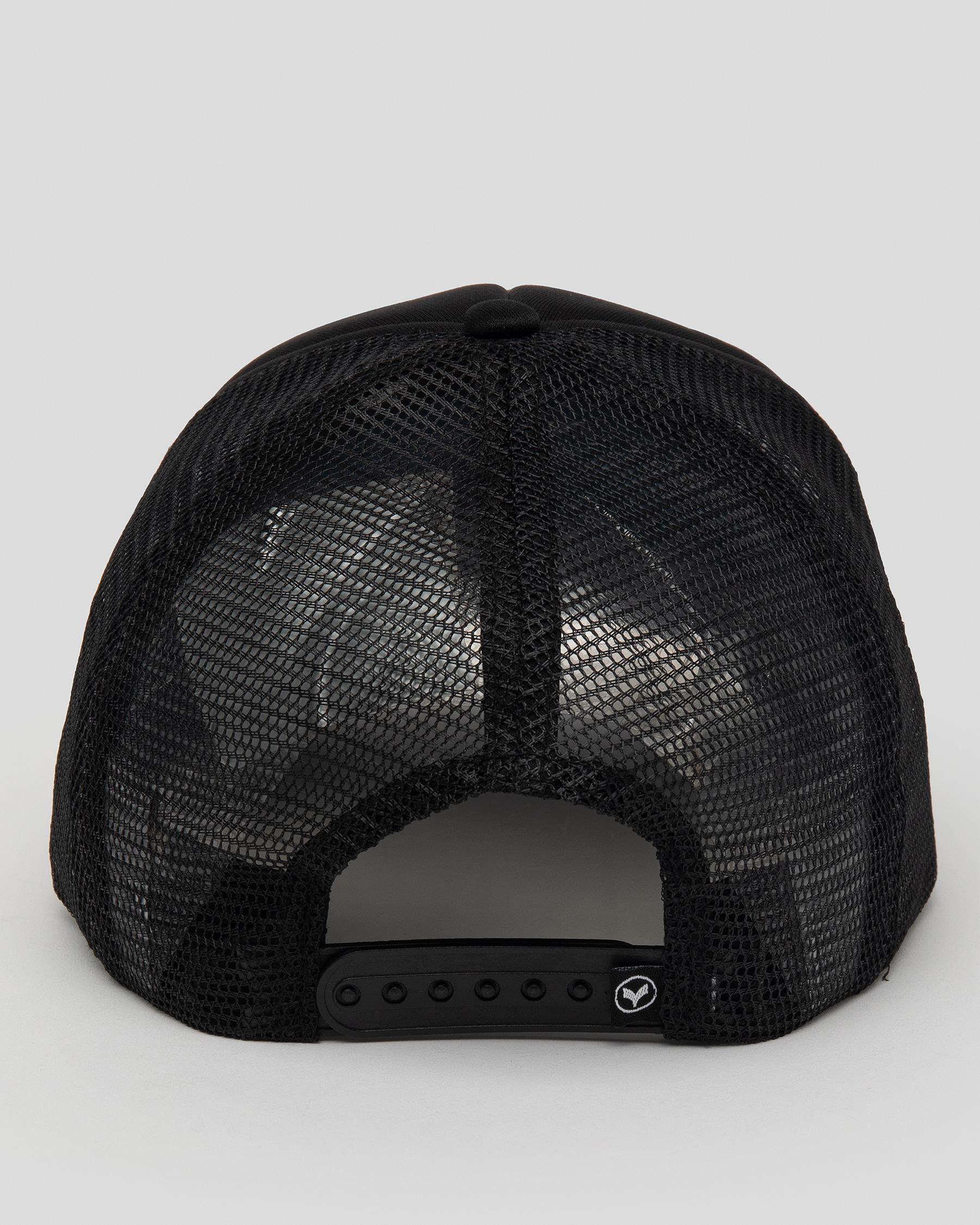 Shop Kustom Corona Scroll Trucker Cap In Black - Fast Shipping & Easy Returns - City Beach Australia