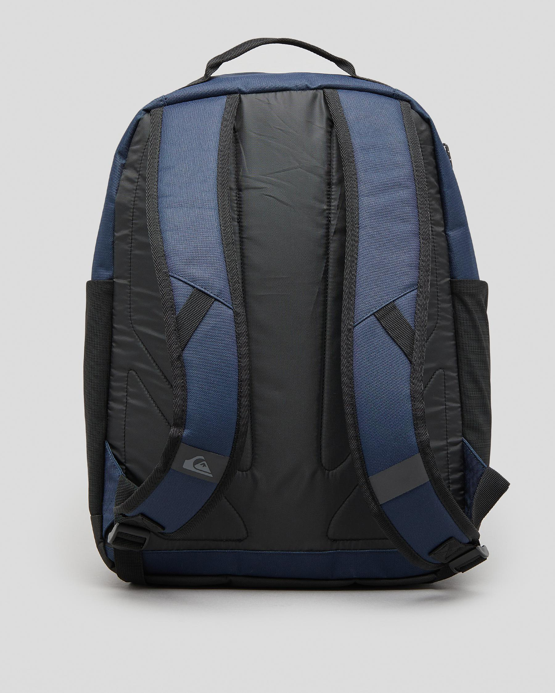 Shop Quiksilver Schoolie Backpack In Fiery Coral - Fast Shipping & Easy ...