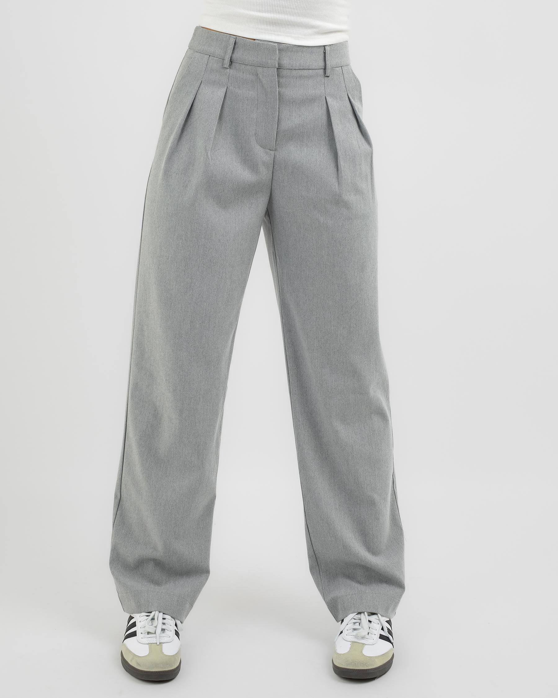 Shop Thanne Vera Pants In Grey - Fast Shipping & Easy Returns - City ...