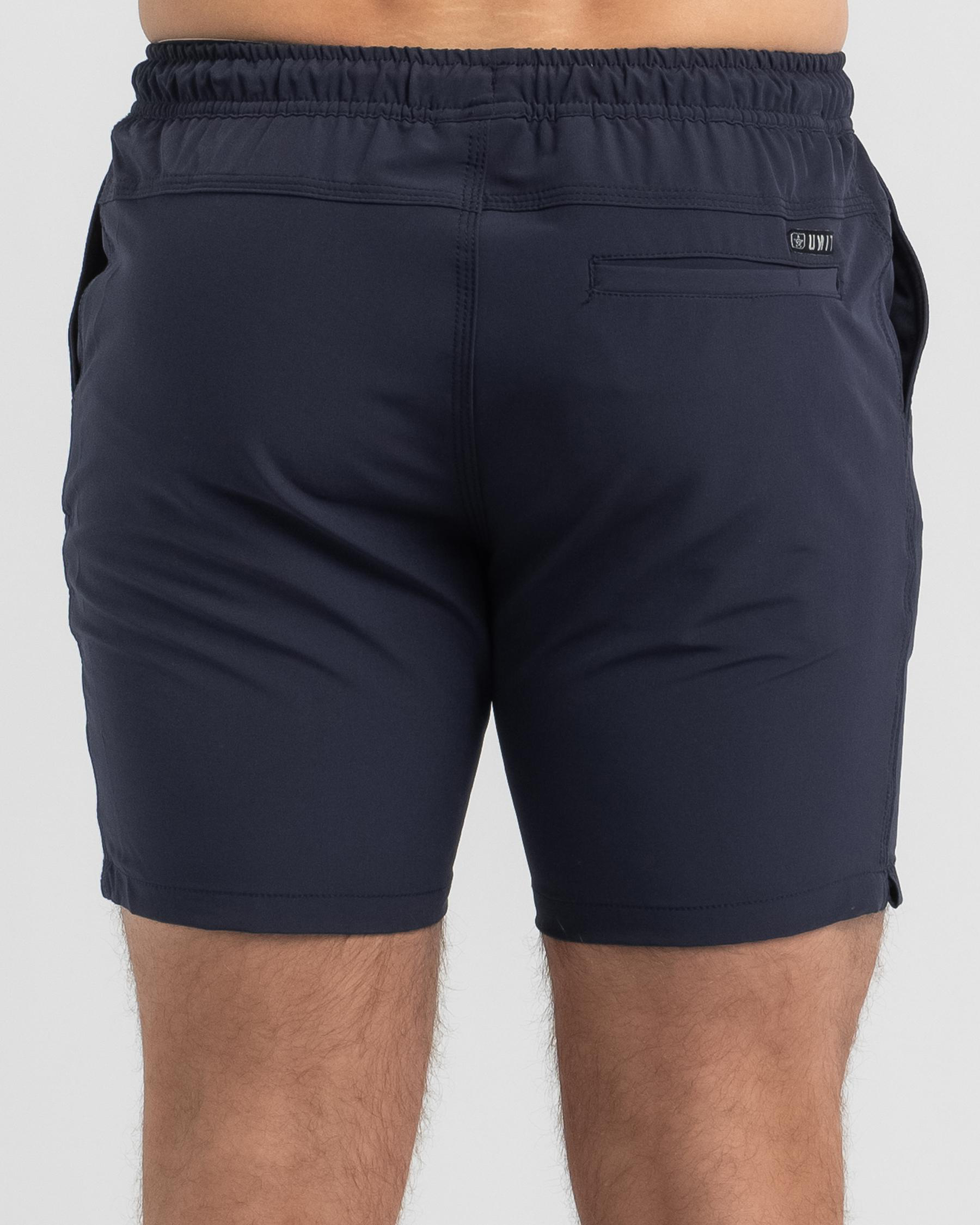 Shop Unit Boardwalk Shorts In Navy - Fast Shipping & Easy Returns ...