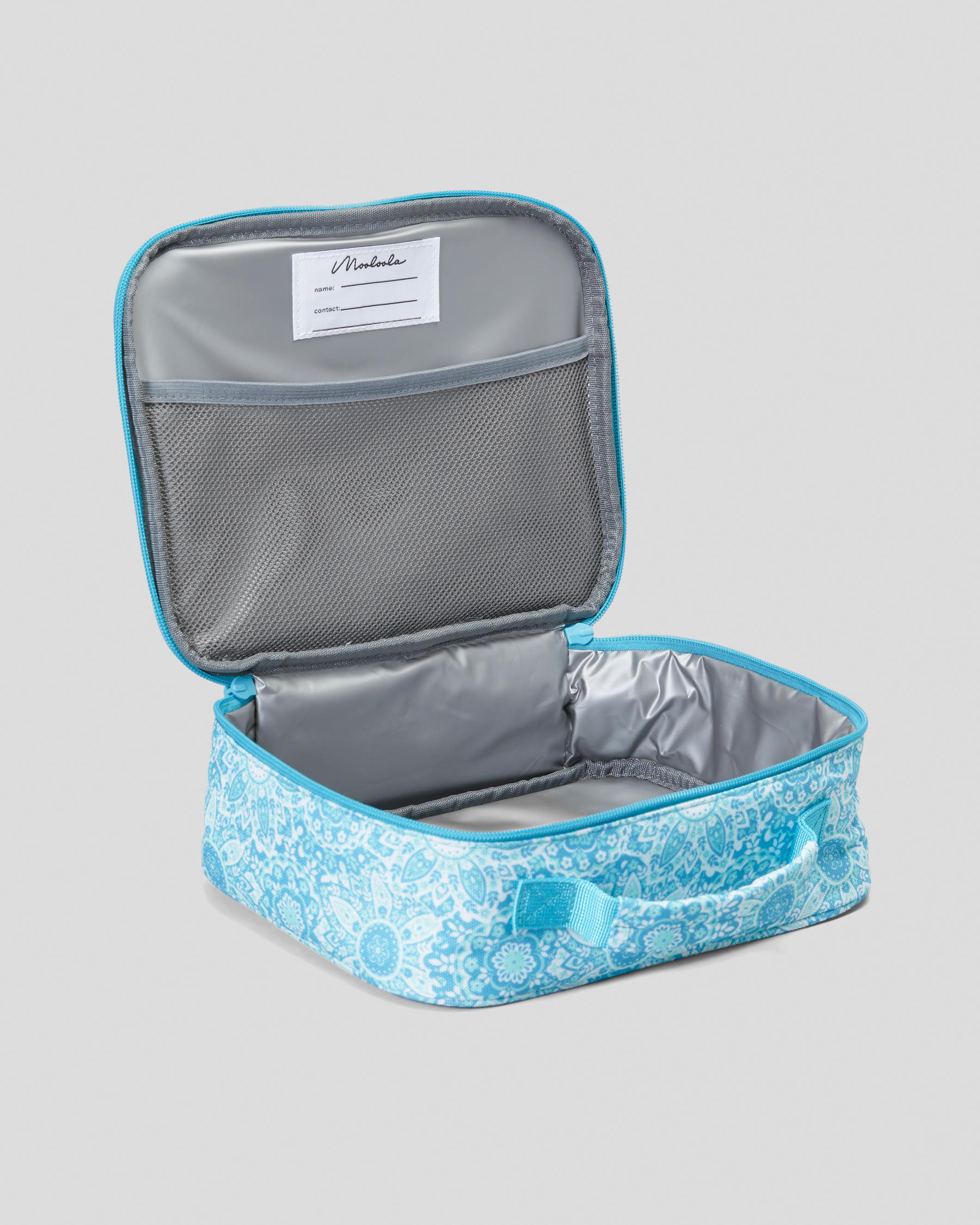 Mooloola Helu Square Lunch Box In Blue - FREE* Shipping & Easy Returns ...