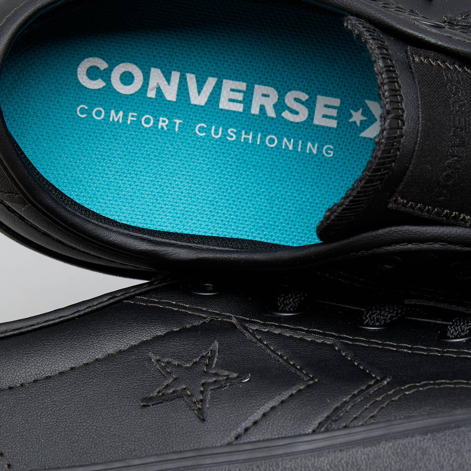 Shop Converse Star Replay BTS Shoes In Black/black/black - Fast ...