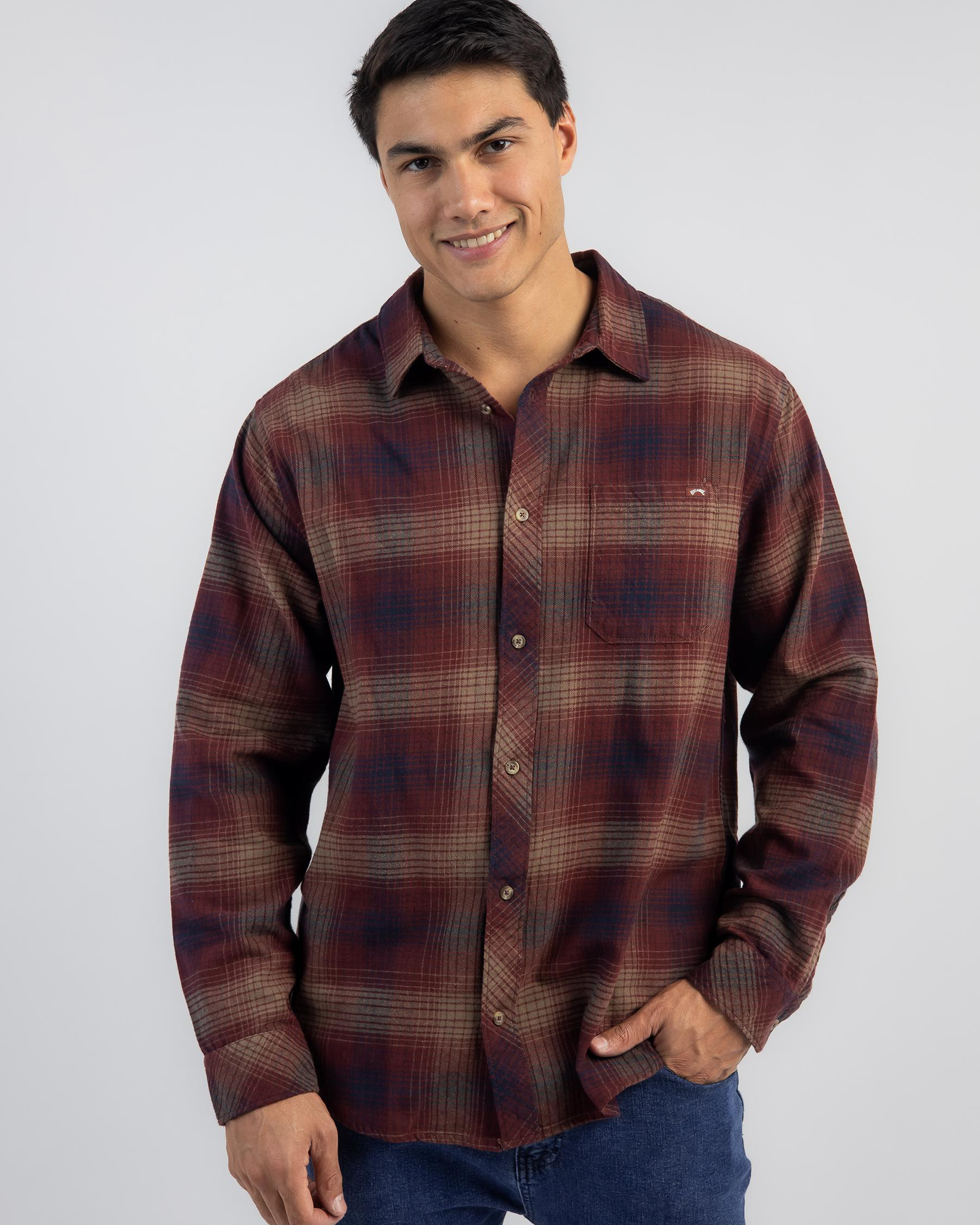 Shop Billabong Coastline Flanno Shirt In Port - Fast Shipping & Easy Returns - City Beach Australia
