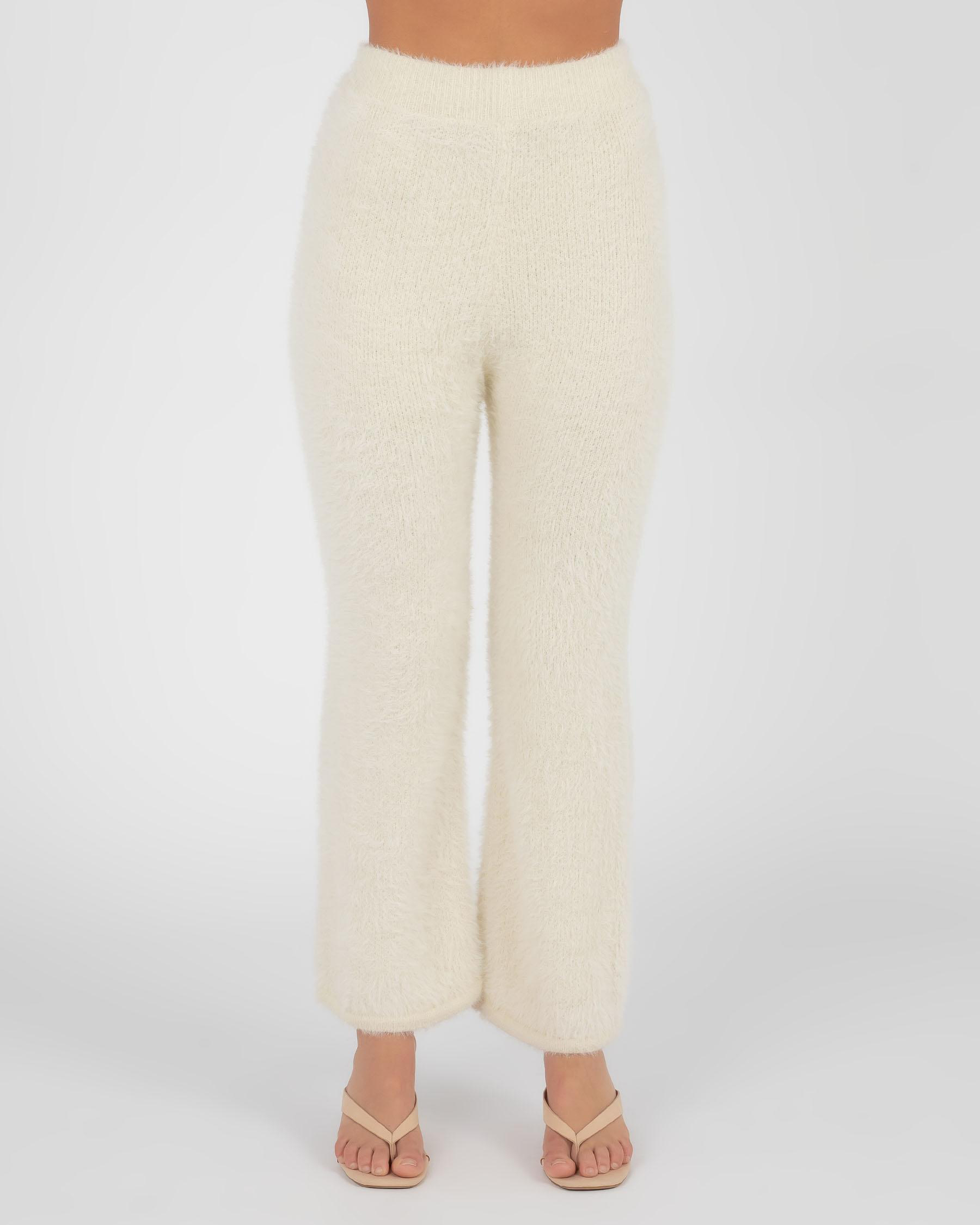 Shop Pink Diamond Yogi Pants In White - Fast Shipping & Easy Returns ...