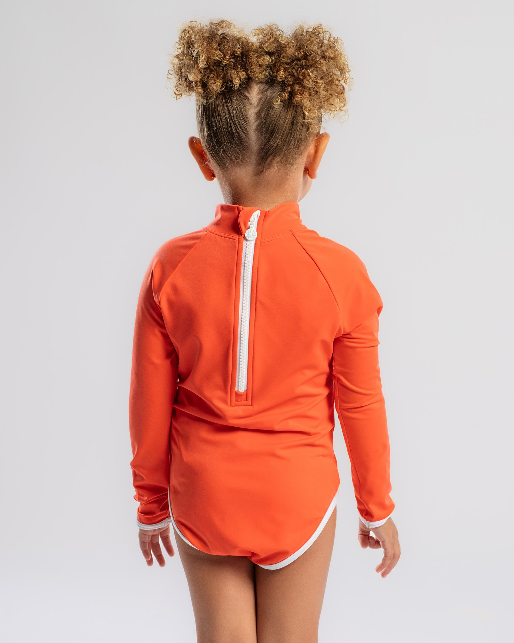 Shop Rip Curl Toddlers' Surf Puff Long Sleeve Surfsuit In Hot Coral - Fast Shipping & Easy ...
