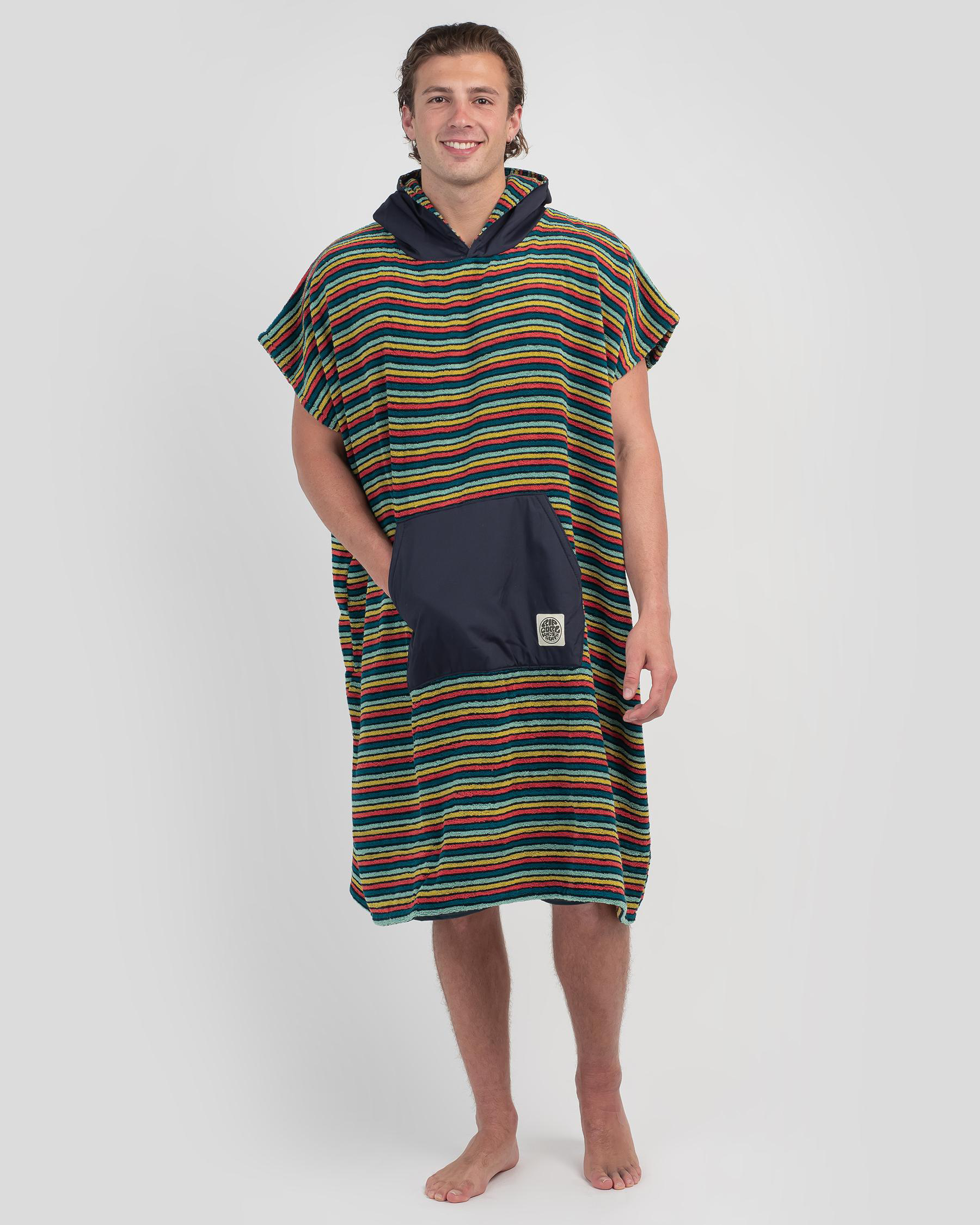 Shop Rip Curl Surf Sock Hooded Towel In Multico - Fast Shipping & Easy ...