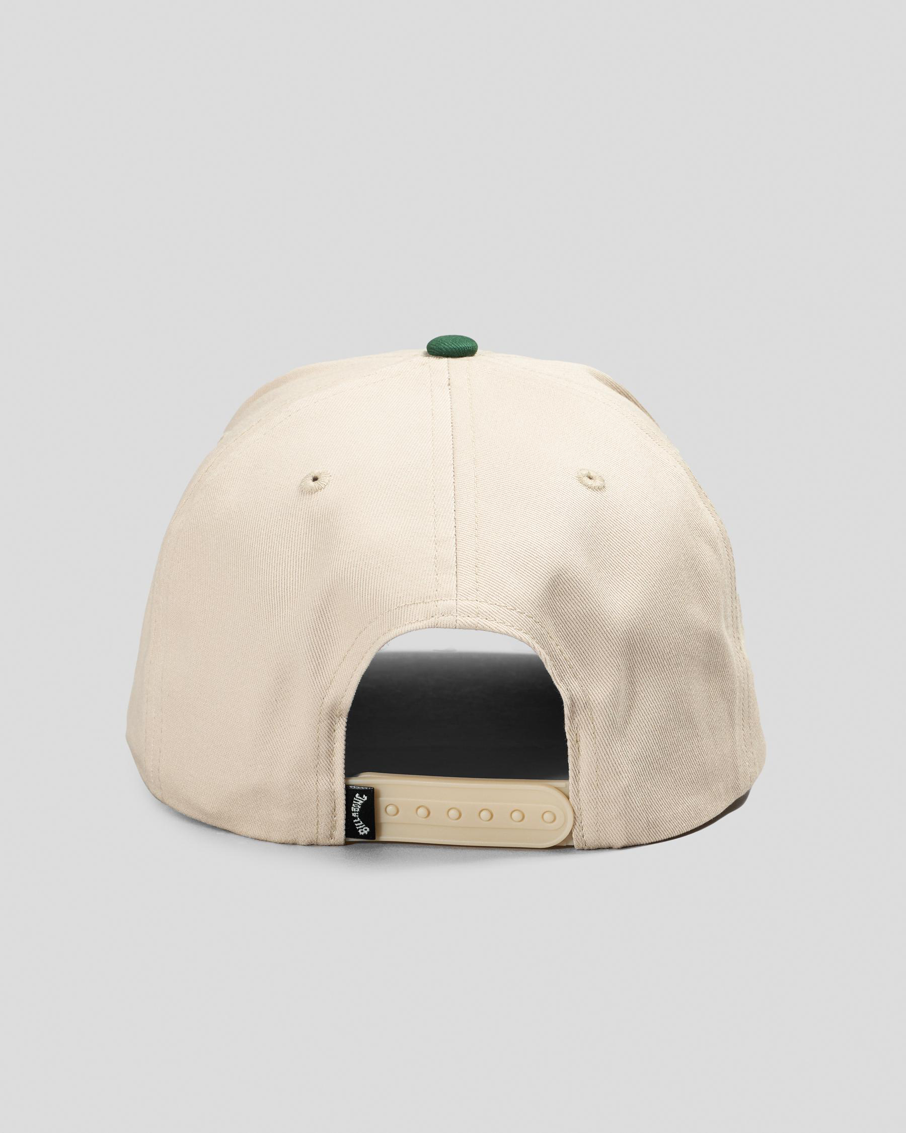 Shop Billabong Stacked Snapback Cap In Oyster - Fast Shipping & Easy ...