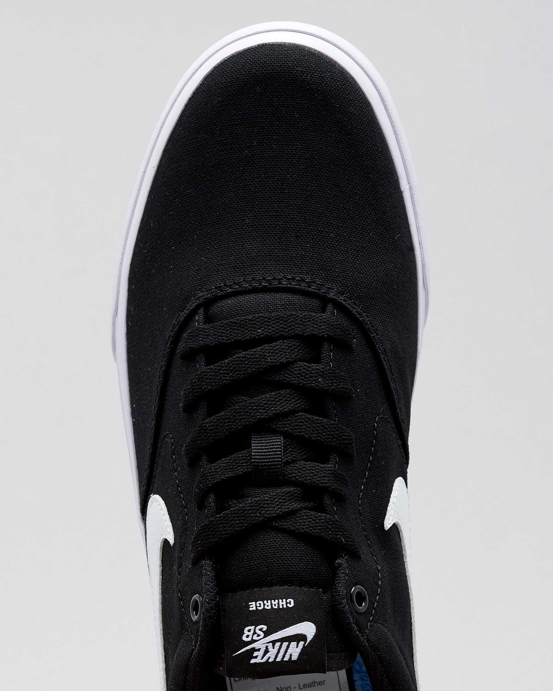 Shop Nike Charge Shoes In Black/white - Fast Shipping & Easy Returns ...