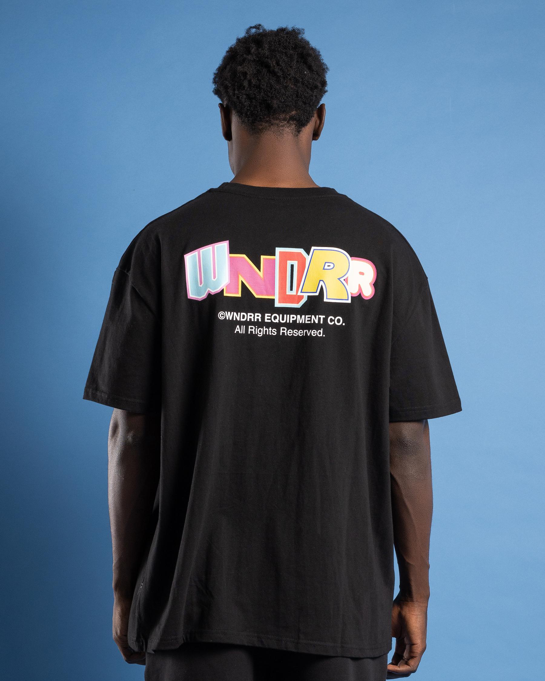 Shop Wndrr Sherri Box Fit T-Shirt In Black - Fast Shipping & Easy ...