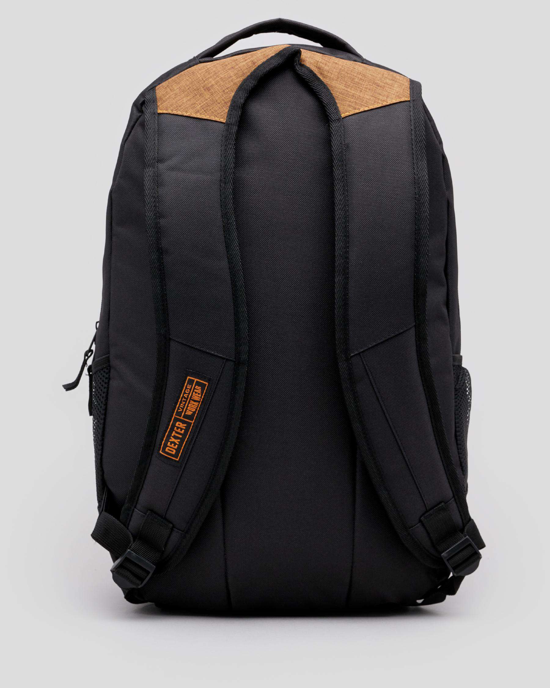 Shop Dexter Forge Backpack In Black/brown - Fast Shipping & Easy ...