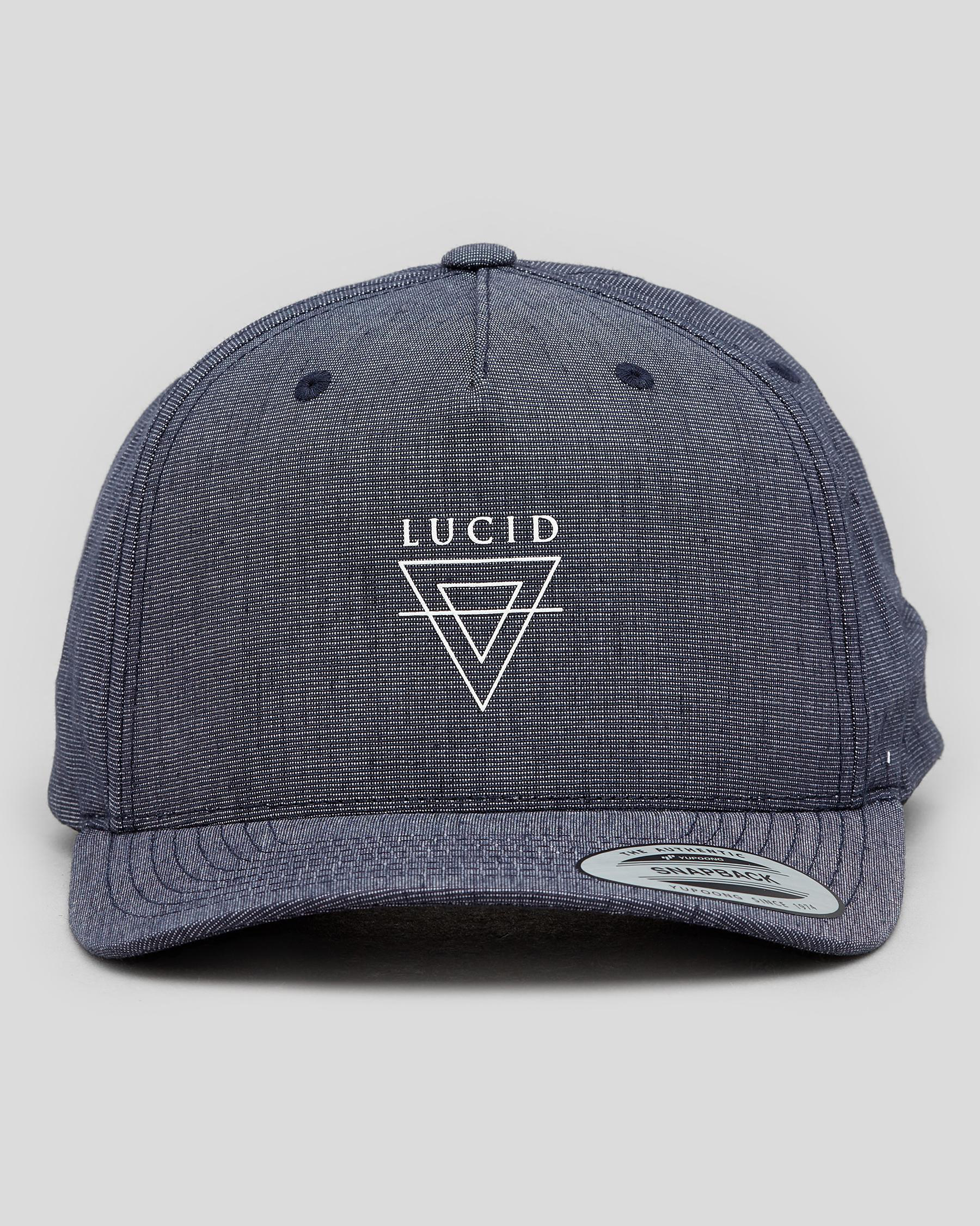 Shop Lucid Degree Snapback Cap In Blue - Fast Shipping & Easy Returns ...