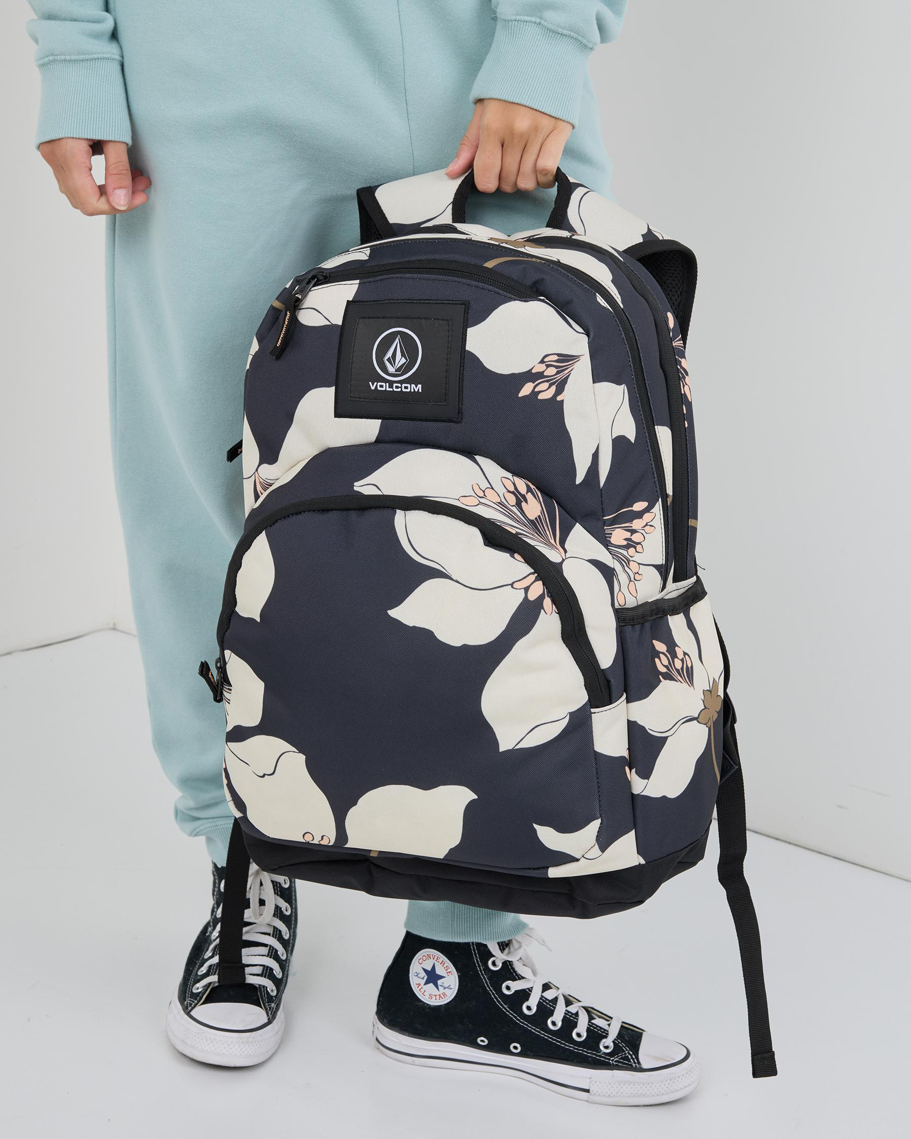Shop Volcom Patch Attack Backpack In Black - Fast Shipping & Easy Returns - City Beach Australia