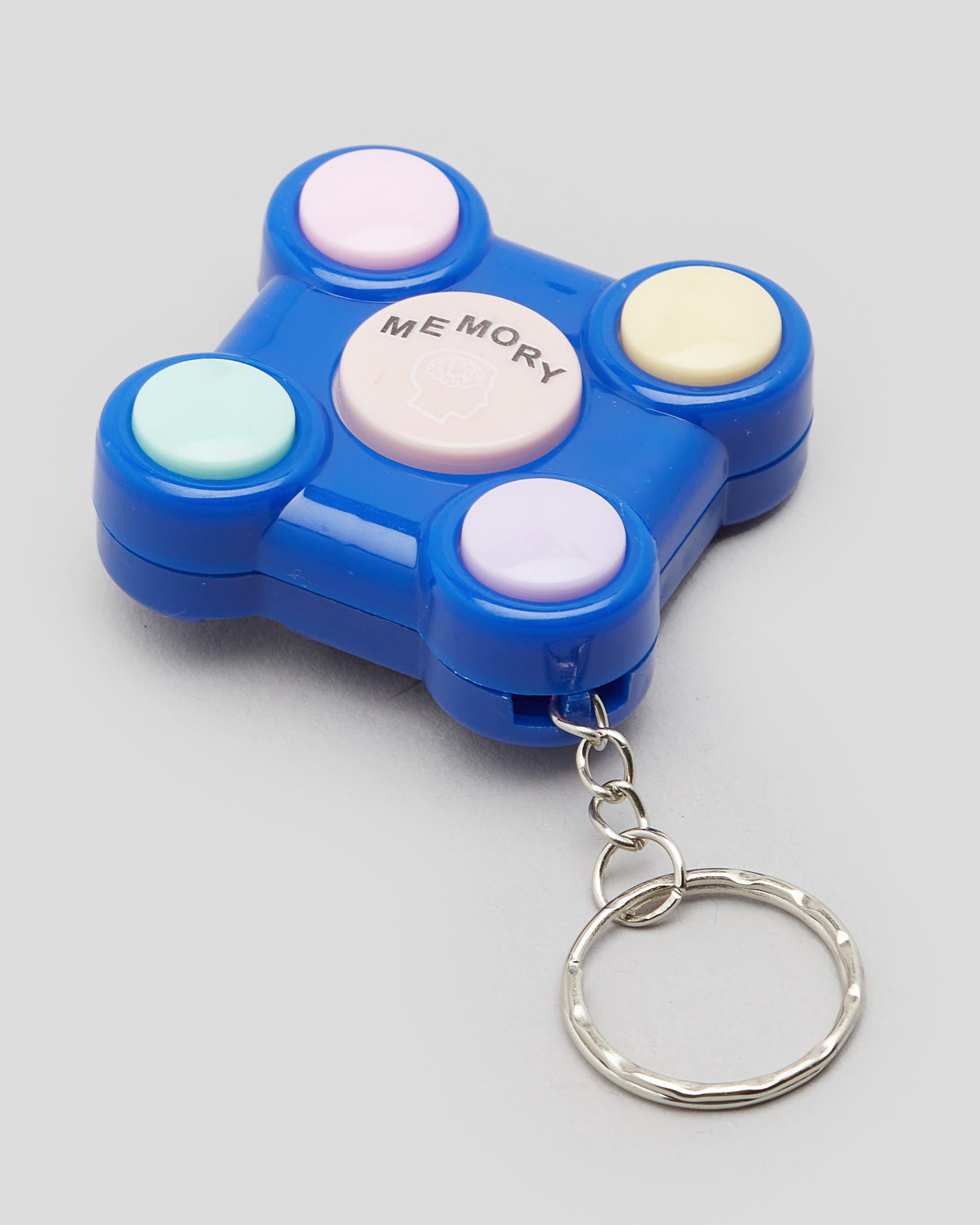 Shop Karyn In LA Memory Game Keyring In Blue - Fast Shipping & Easy ...