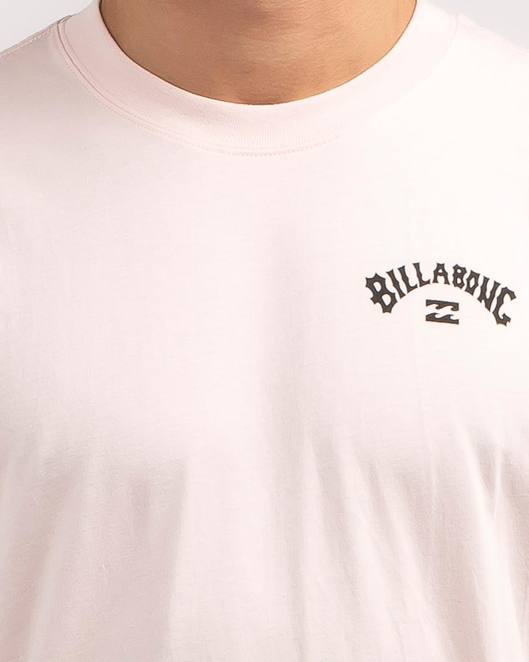 Shop Billabong Team Arch T-Shirt In Pastel Pink - Fast Shipping & Easy Returns - City Beach ...