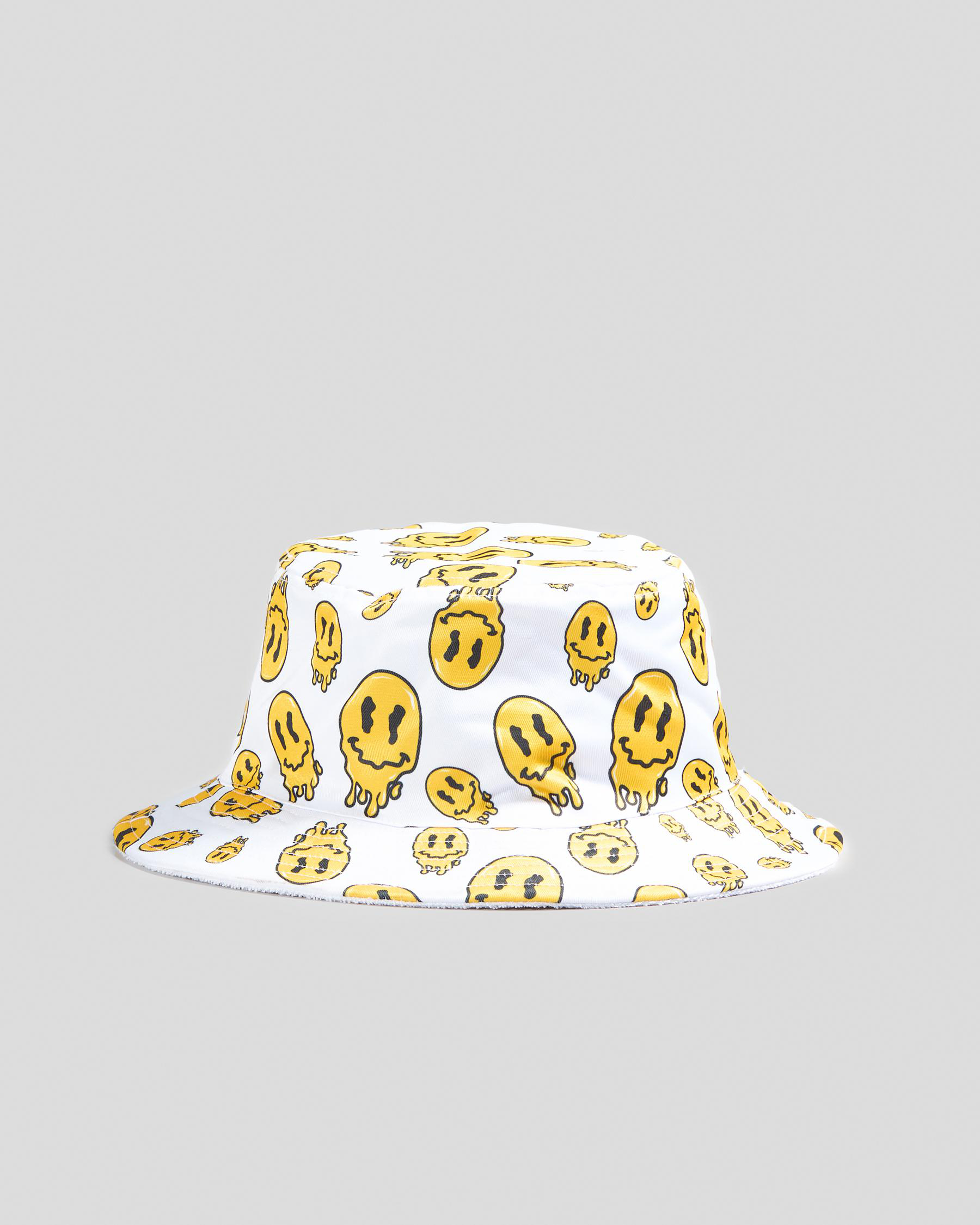 Lucid Drippy Bucket Hat In White - FREE* Shipping & Easy Returns - City ...